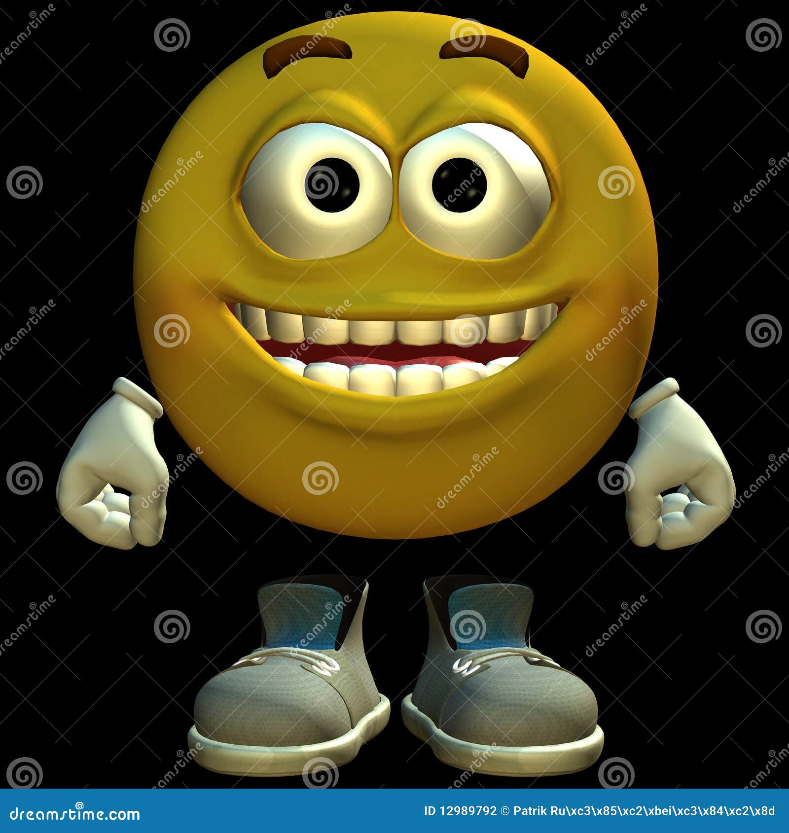 Animated 3d Smiley