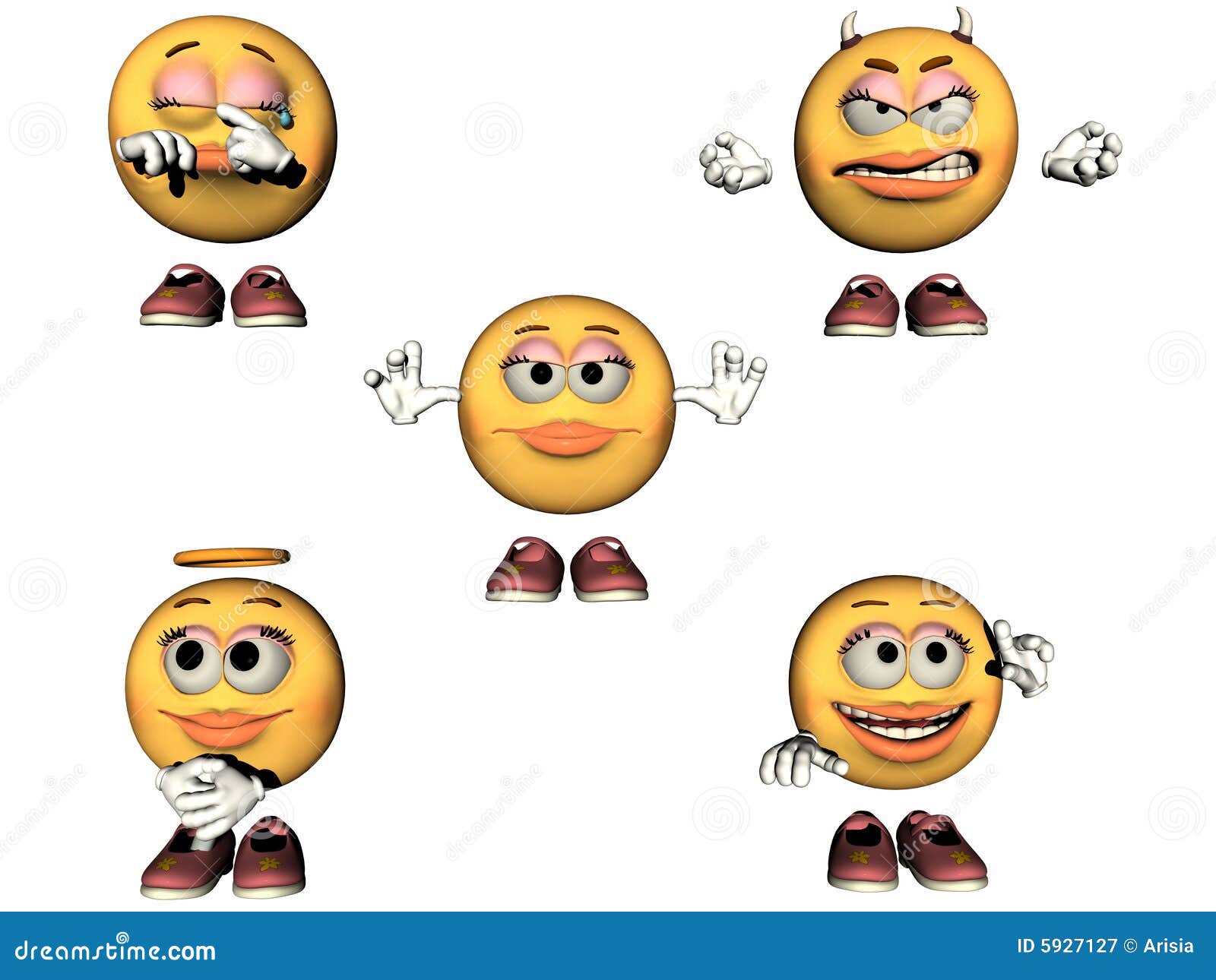 3d Emoticon Collection Part 6 Royalty-Free Stock Photo | CartoonDealer ...