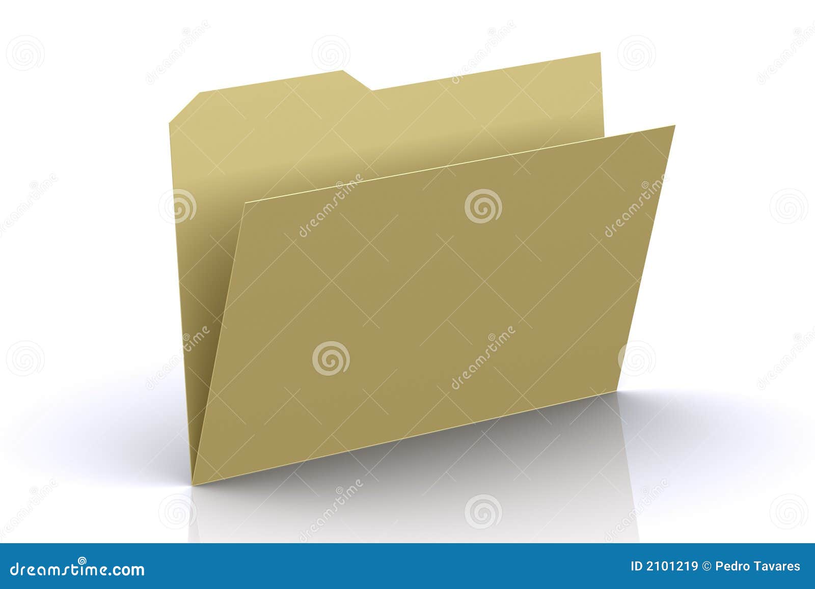Empty Folder Icon. Vector Illustration Isolated | CartoonDealer.com ...