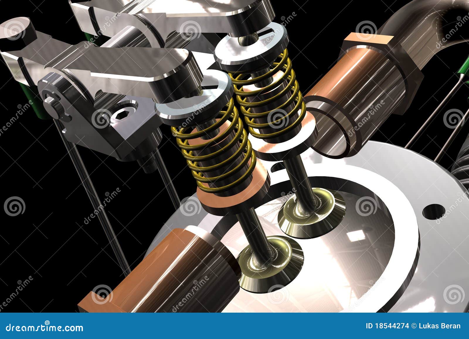 Aircraft Radial Engine Isometric Drawing Vector Illustration ...