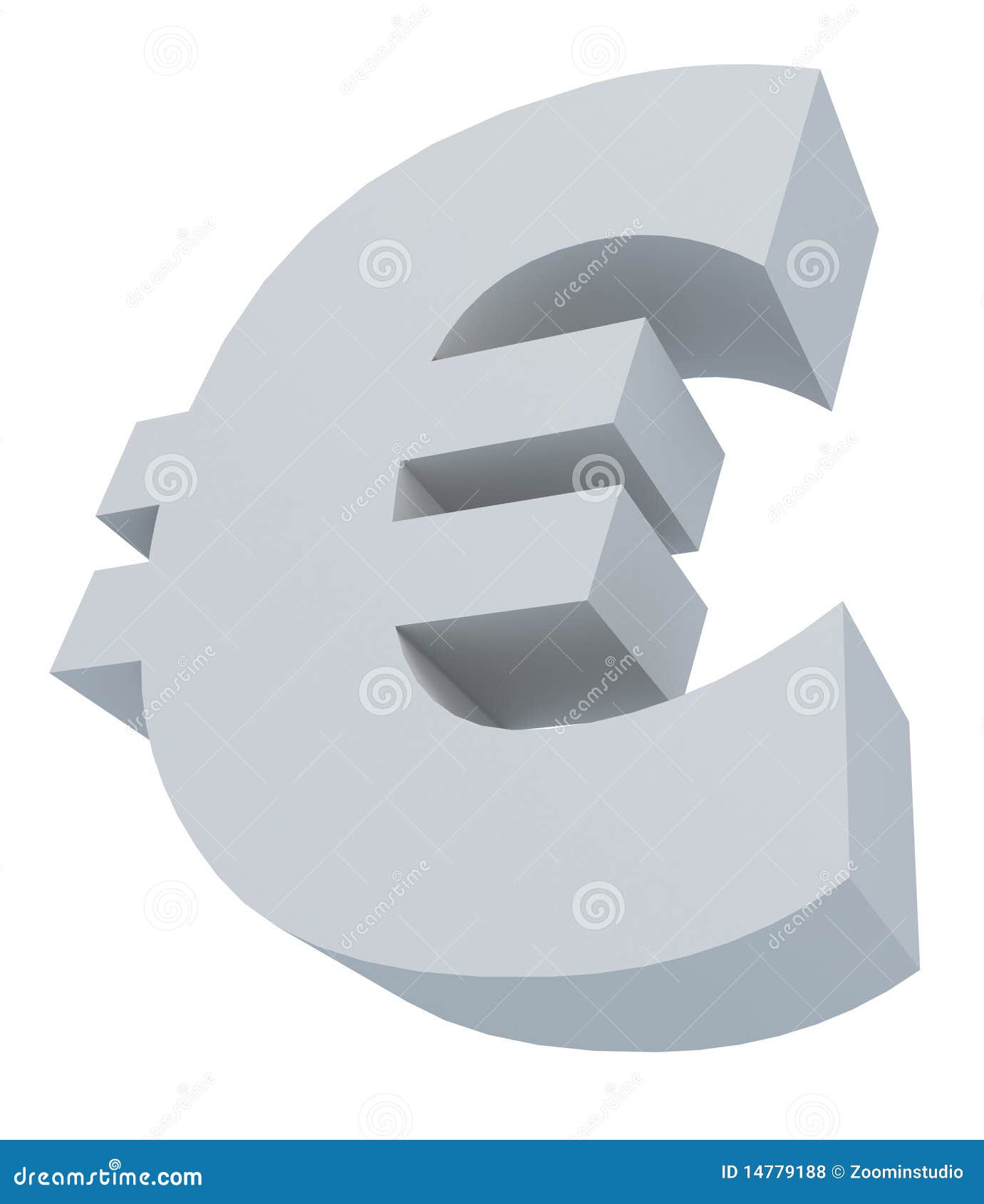 3D Euro Symbol stock illustration. Illustration of finance - 14779188