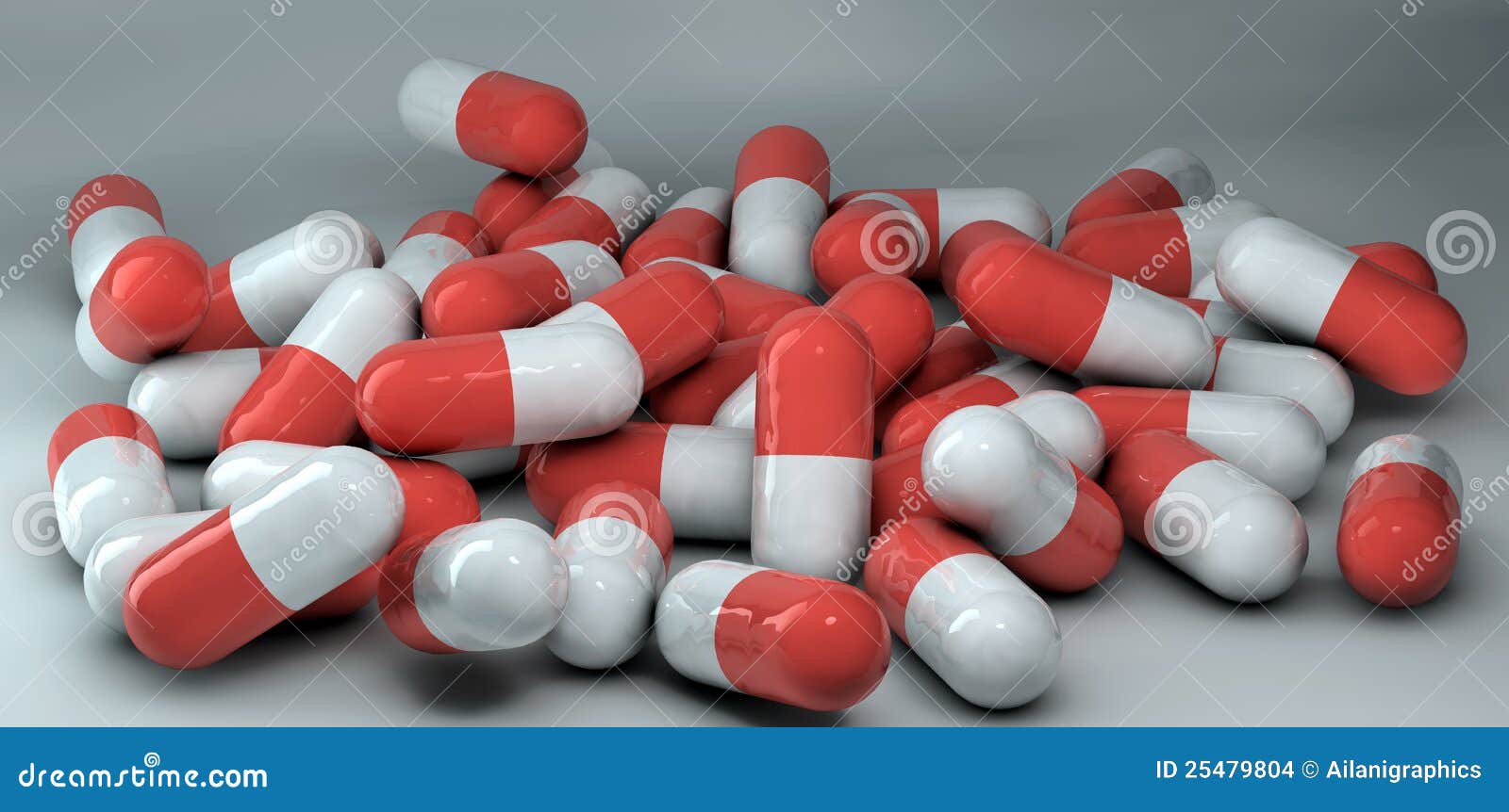 3D Falling Capsules stock illustration. Illustration of medicament ...