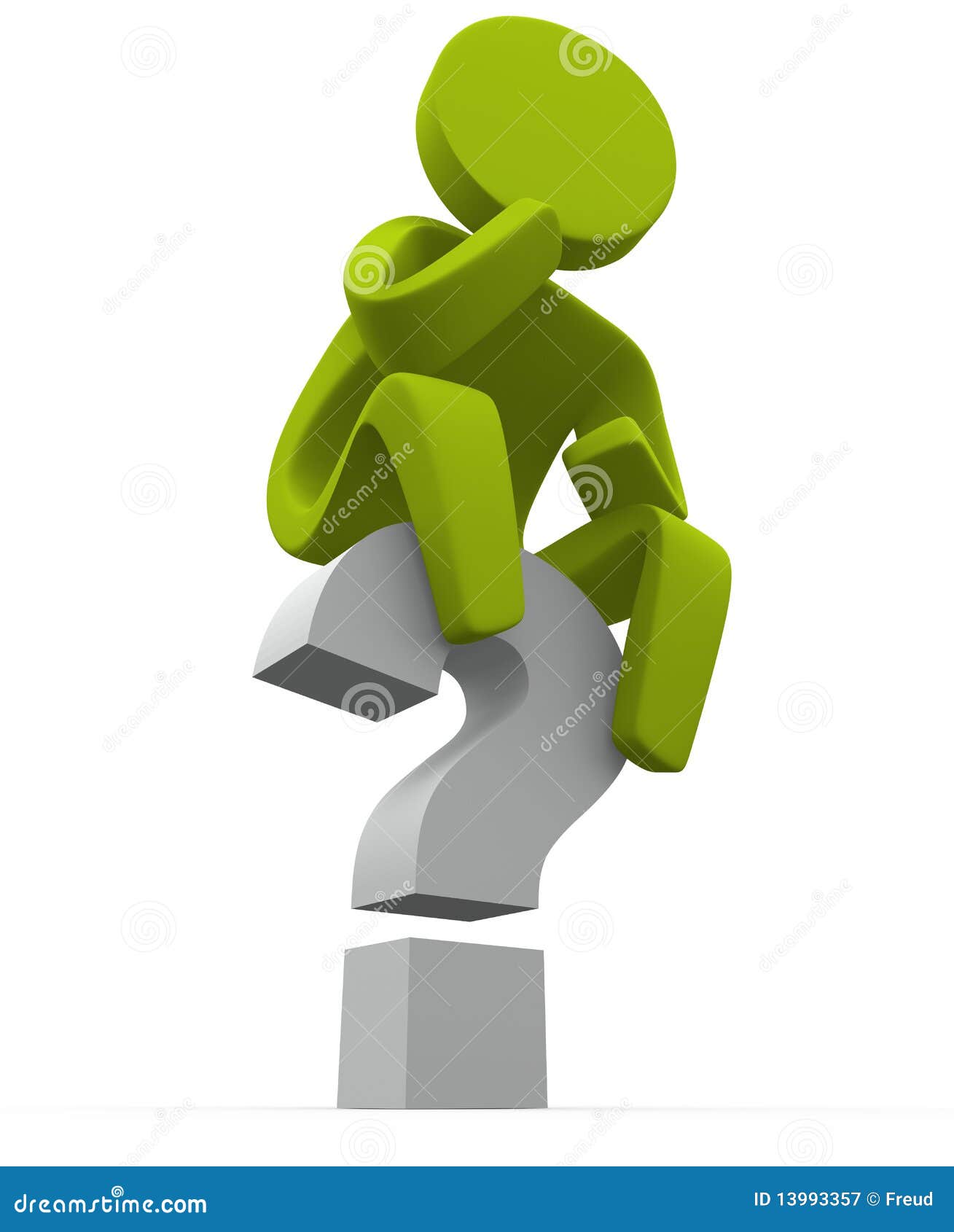 3d Figure Thinking Stock Illustrations – 1,595 3d Figure Thinking Stock ...