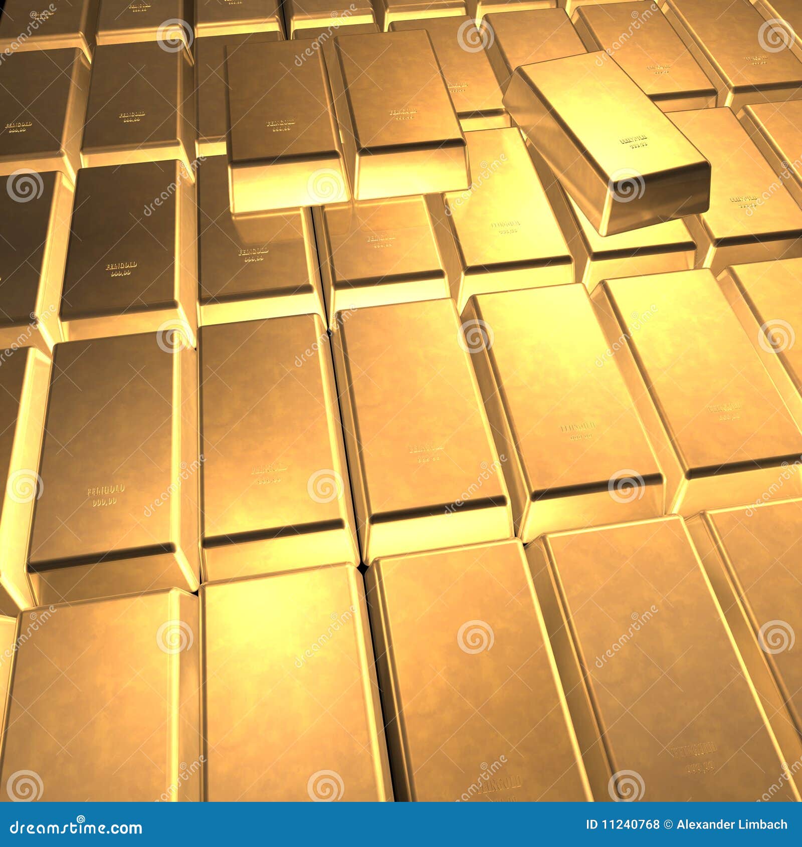3D Fine Gold stock illustration. Illustration of value - 11240768