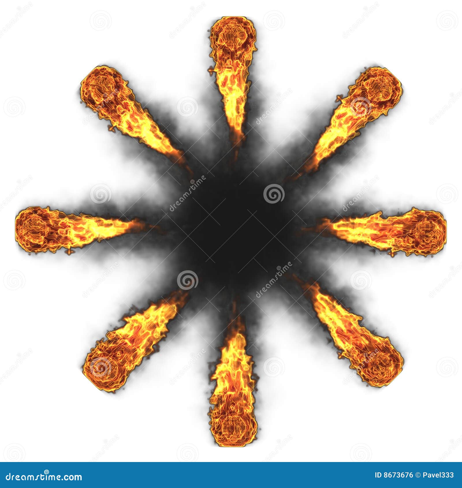 3d fireball stock illustration. Illustration of solar - 8673676