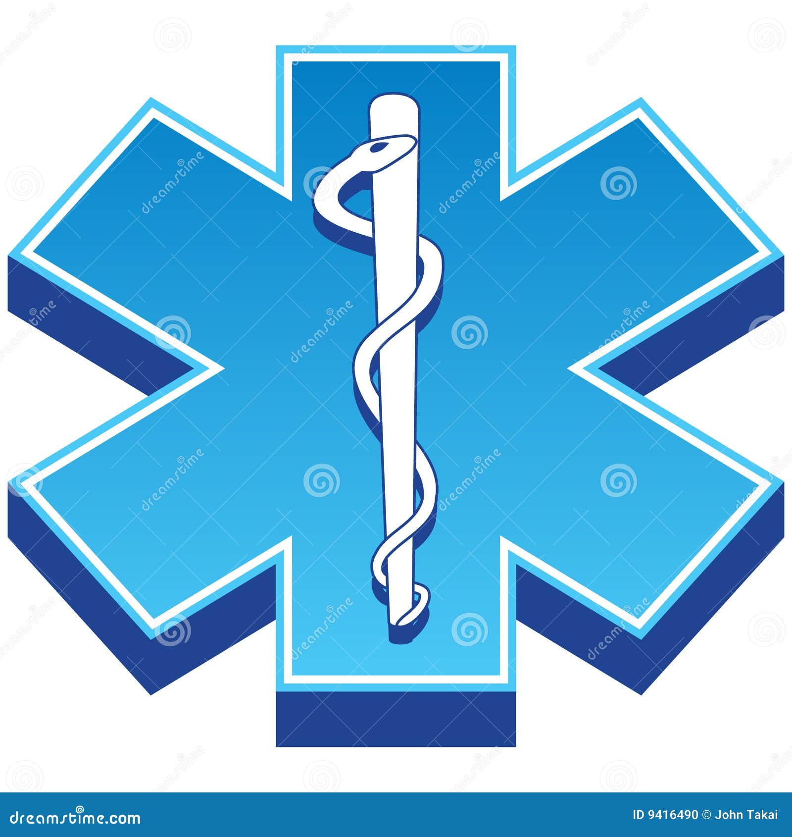 First Aid Logo 3d
