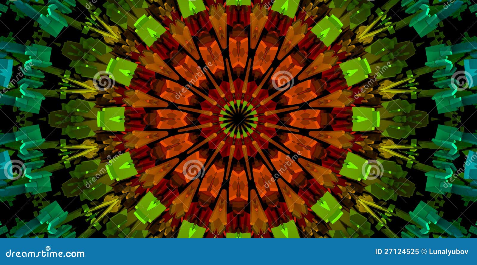 3D Futuristic Techno Background Stock Illustration - Illustration of ...