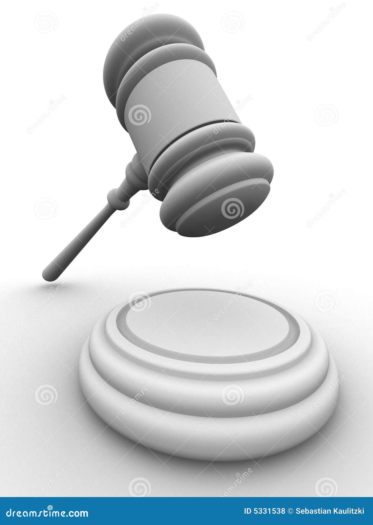 3d gavel stock illustration. Illustration of arbitrate - 5331538