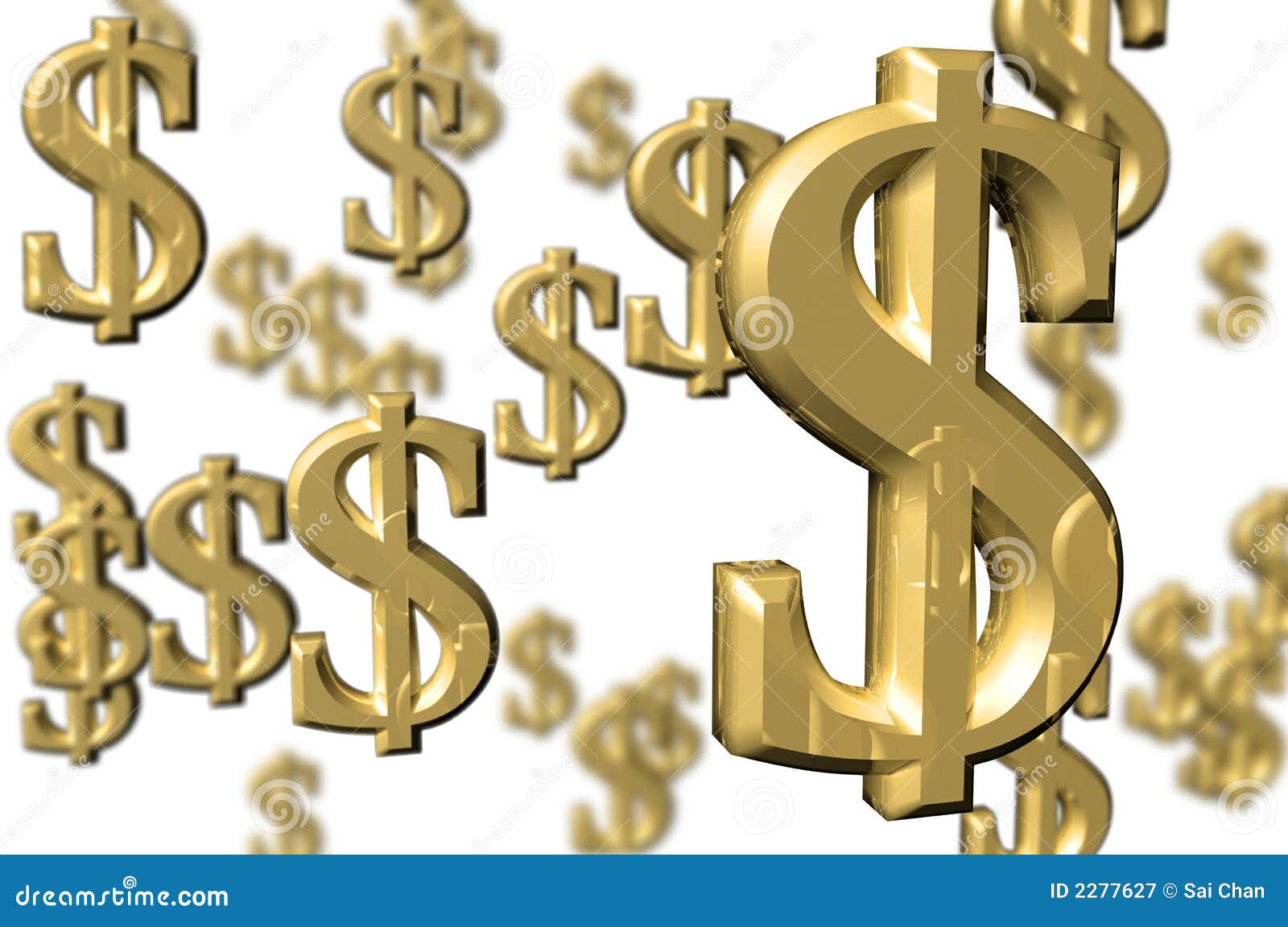 3D Geef De Tekens Van Het Geld Terug Stock Illustratie - Illustration ...