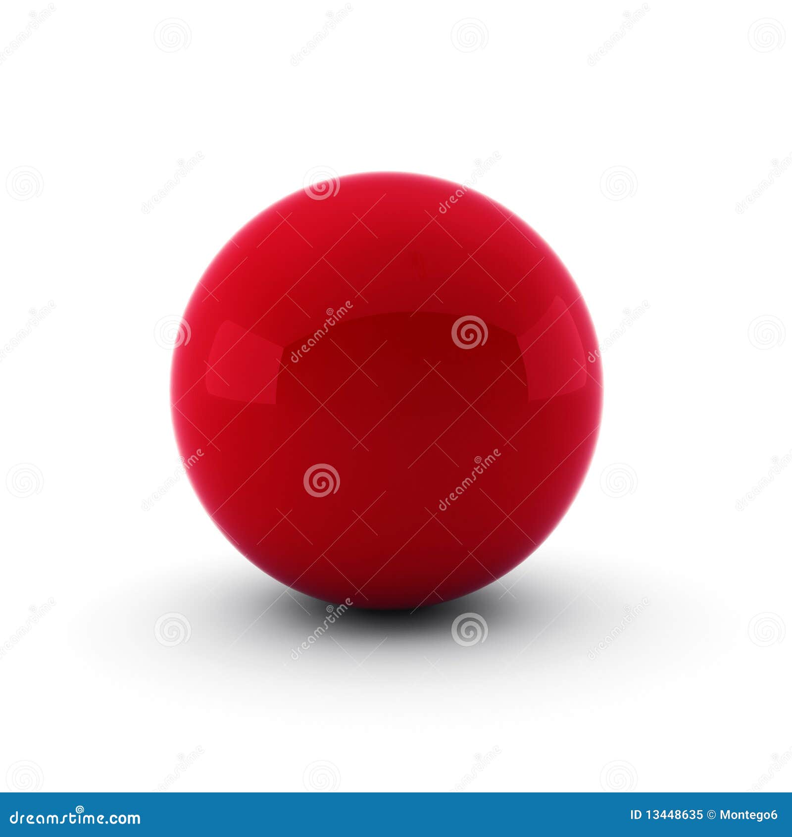 3d Geef Van Rode Bal Op Wit Terug Stock Illustratie - Illustration of ...