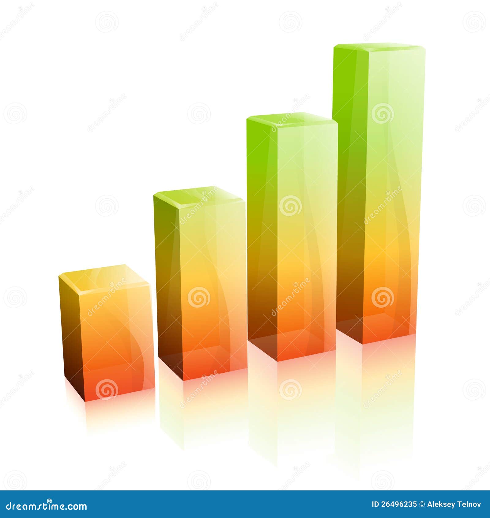 Glass Bar Graph Stock Photography | CartoonDealer.com #19055732