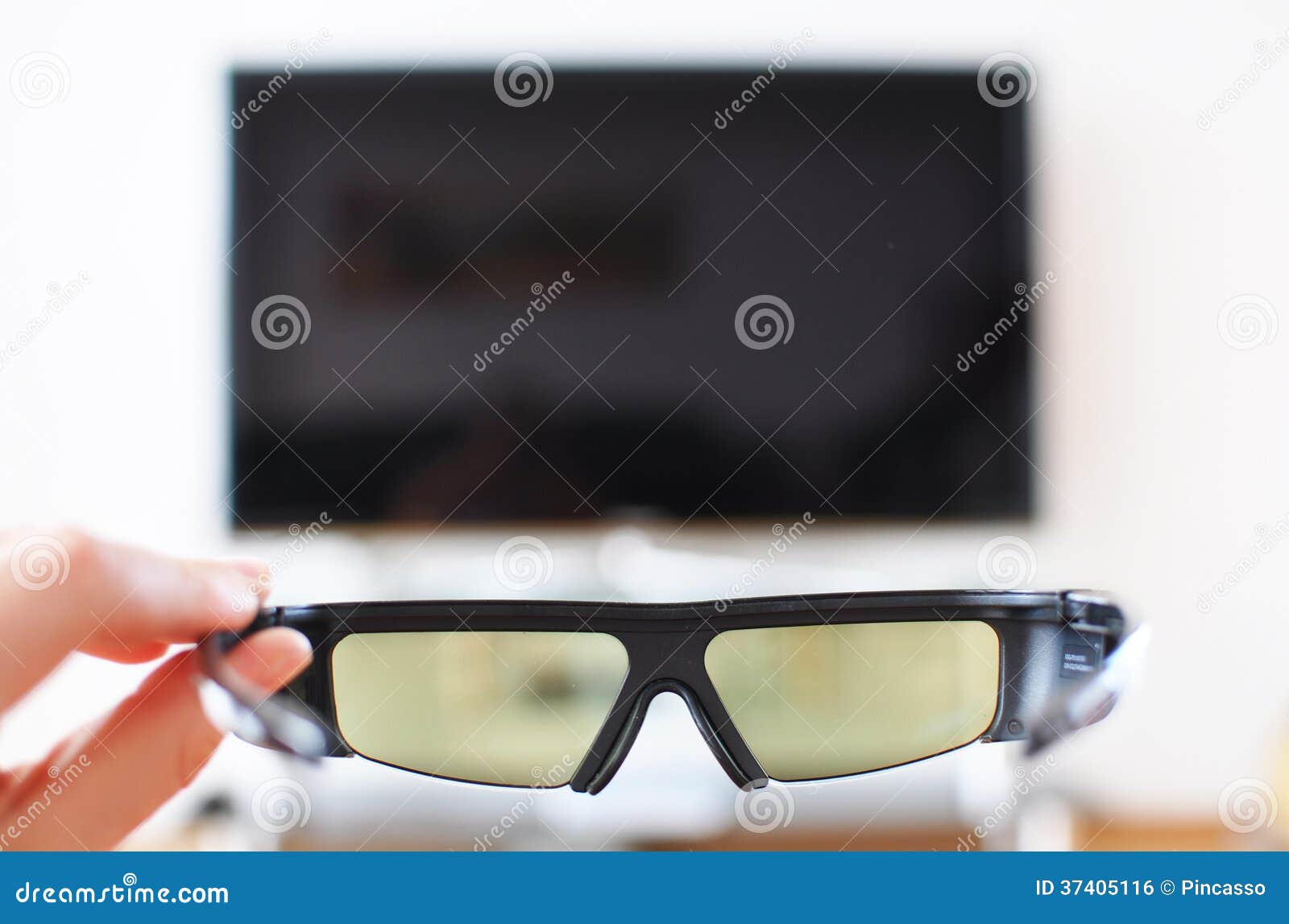 3d-glasses in the hand stock photo. Image of cinema, electronic - 37405116