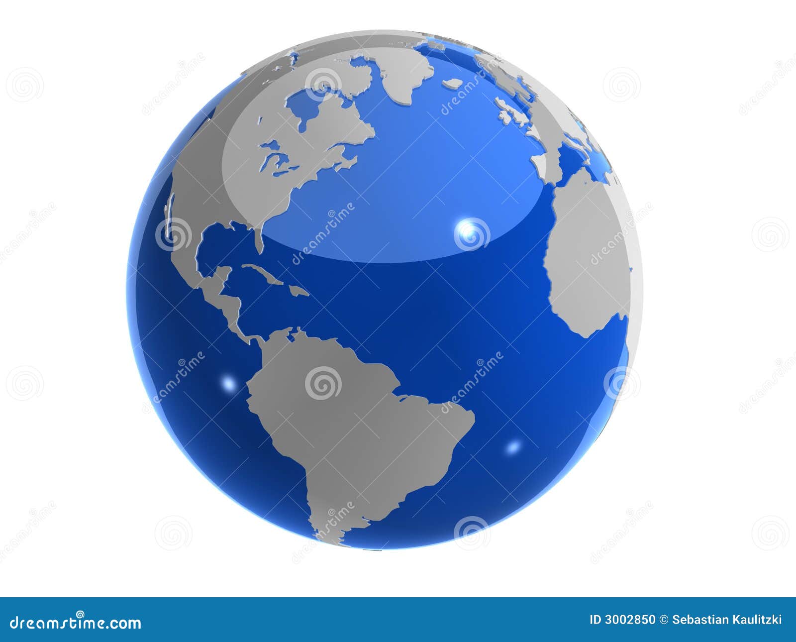 3d globe stock illustration. Illustration of navigation - 3002850