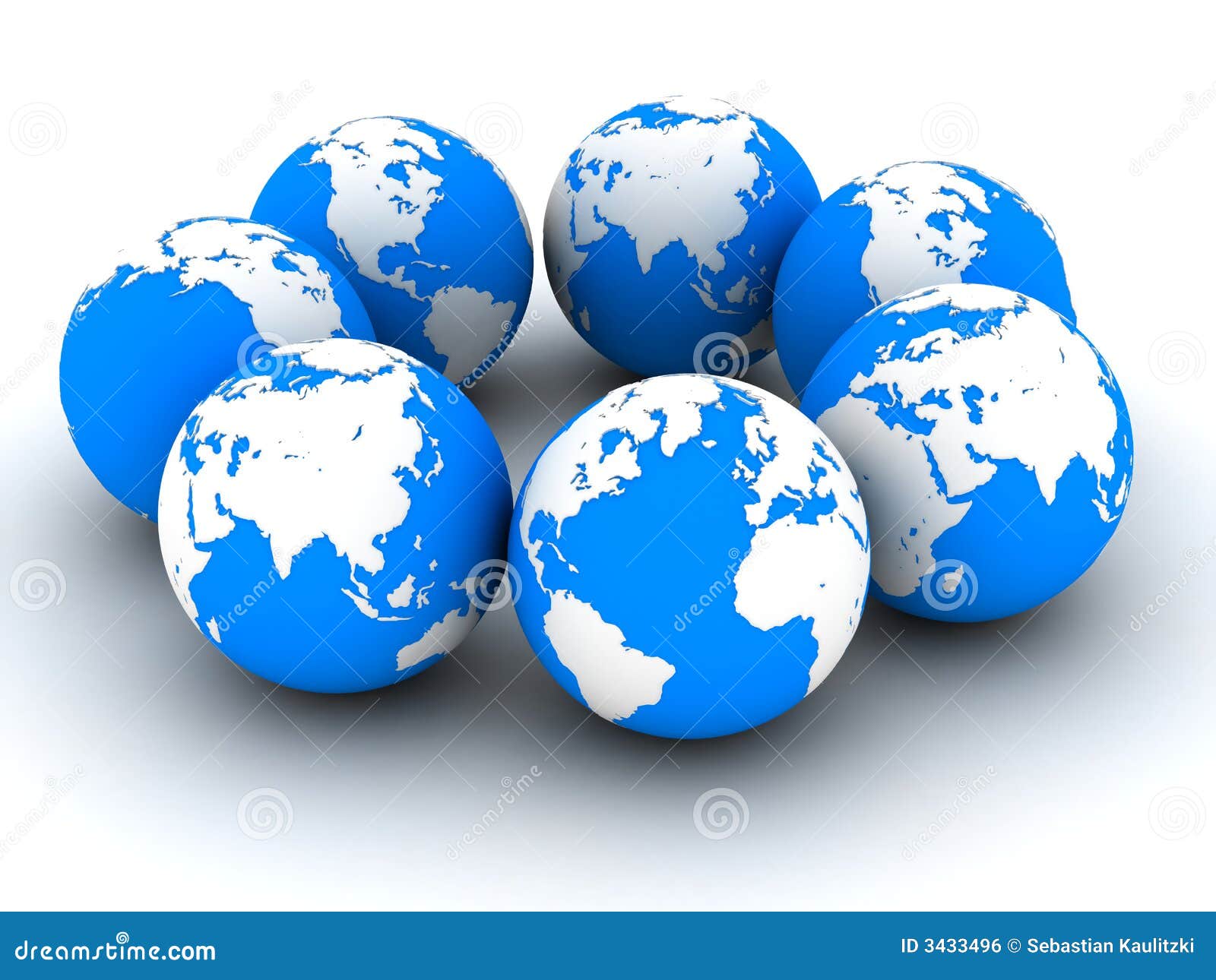 3d globe stock illustration. Illustration of international - 3433496