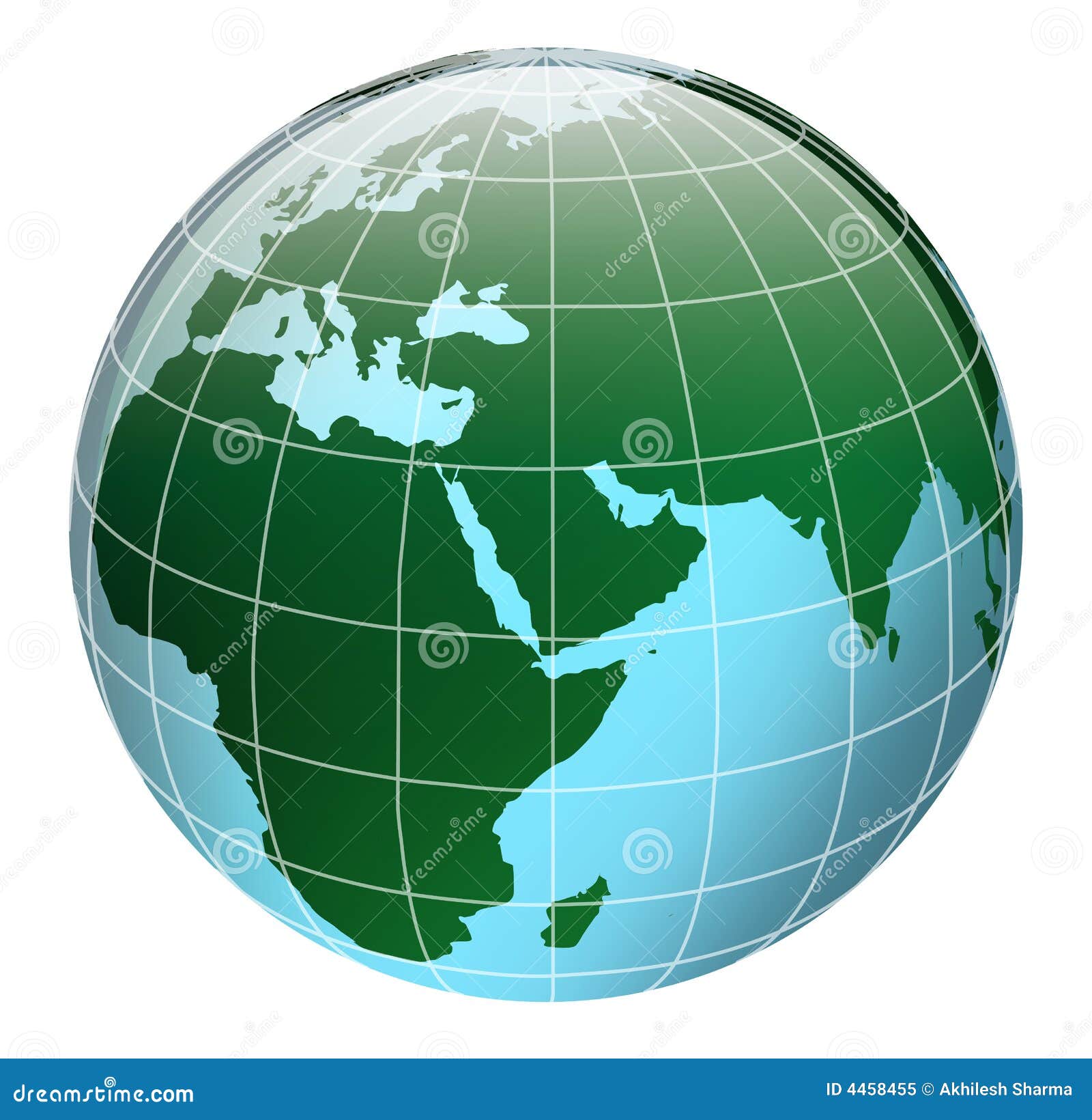 3d globe stock illustration. Illustration of drawing, countries - 4458455