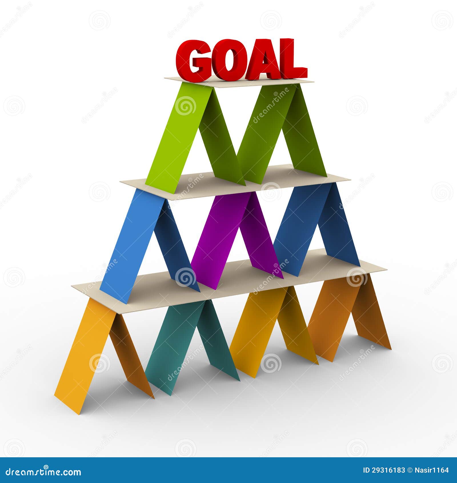 Goal Pyramid Stock Illustrations – 933 Goal Pyramid Stock Illustrations ...