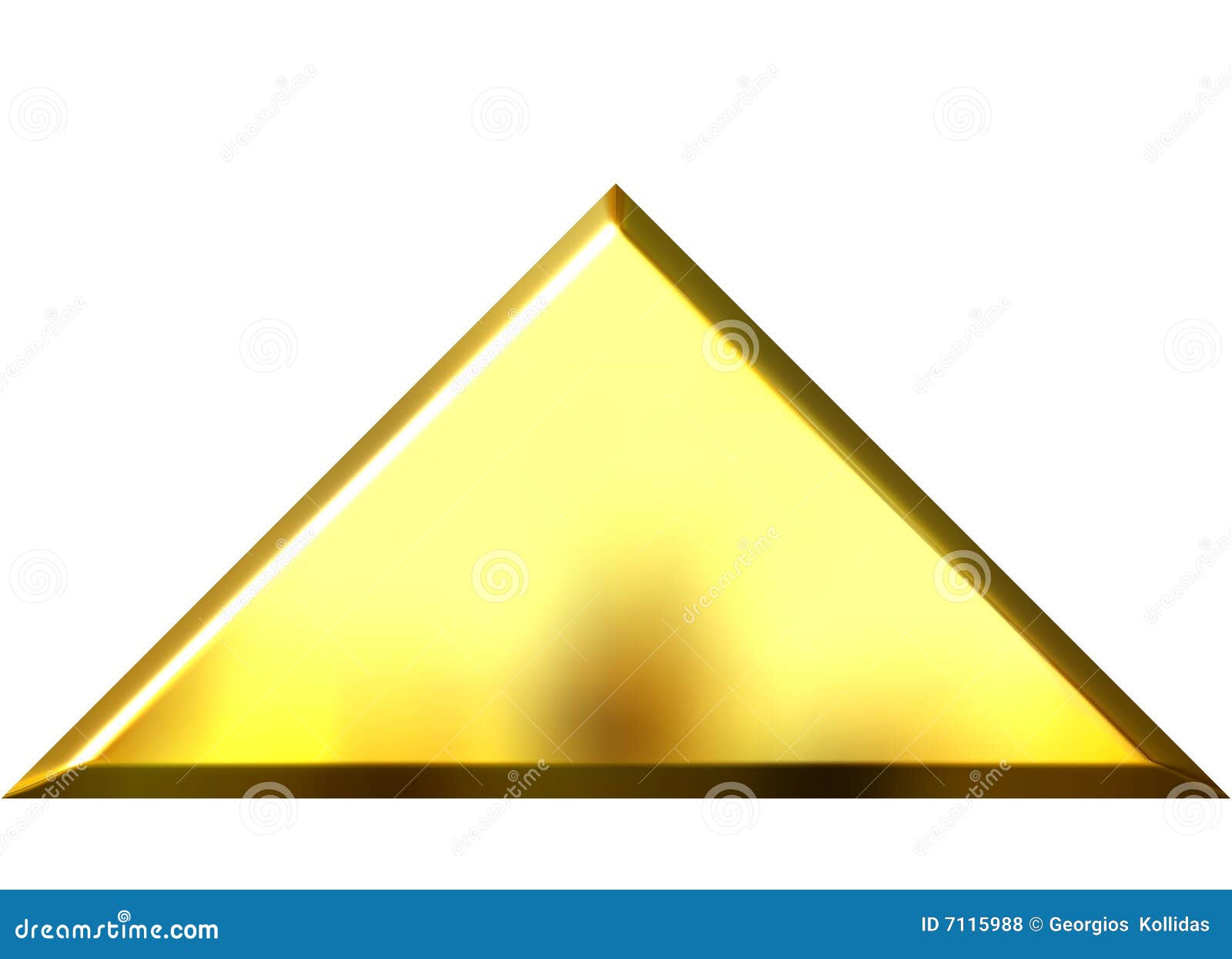 Golden Pyramid Structure Royalty-Free Stock Photo | CartoonDealer.com ...