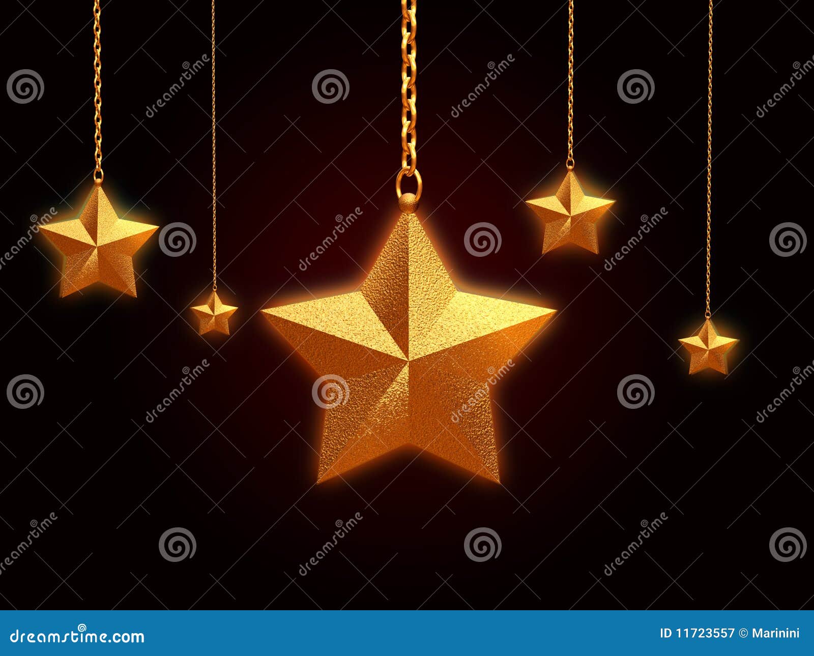 3d Golden Star Chains Stock Illustrations – 17 3d Golden Star Chains ...