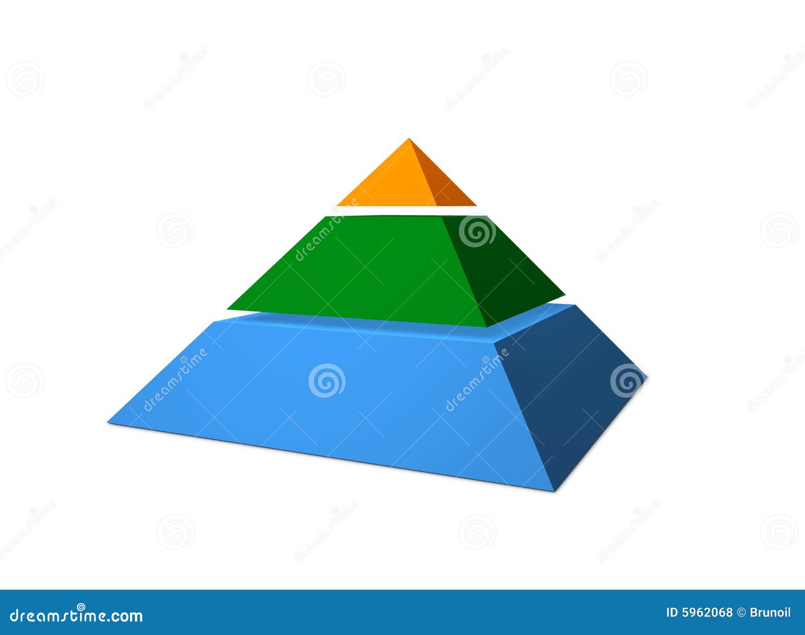 3D Grafiek van de Piramide stock illustratie. Illustration of egypte ...