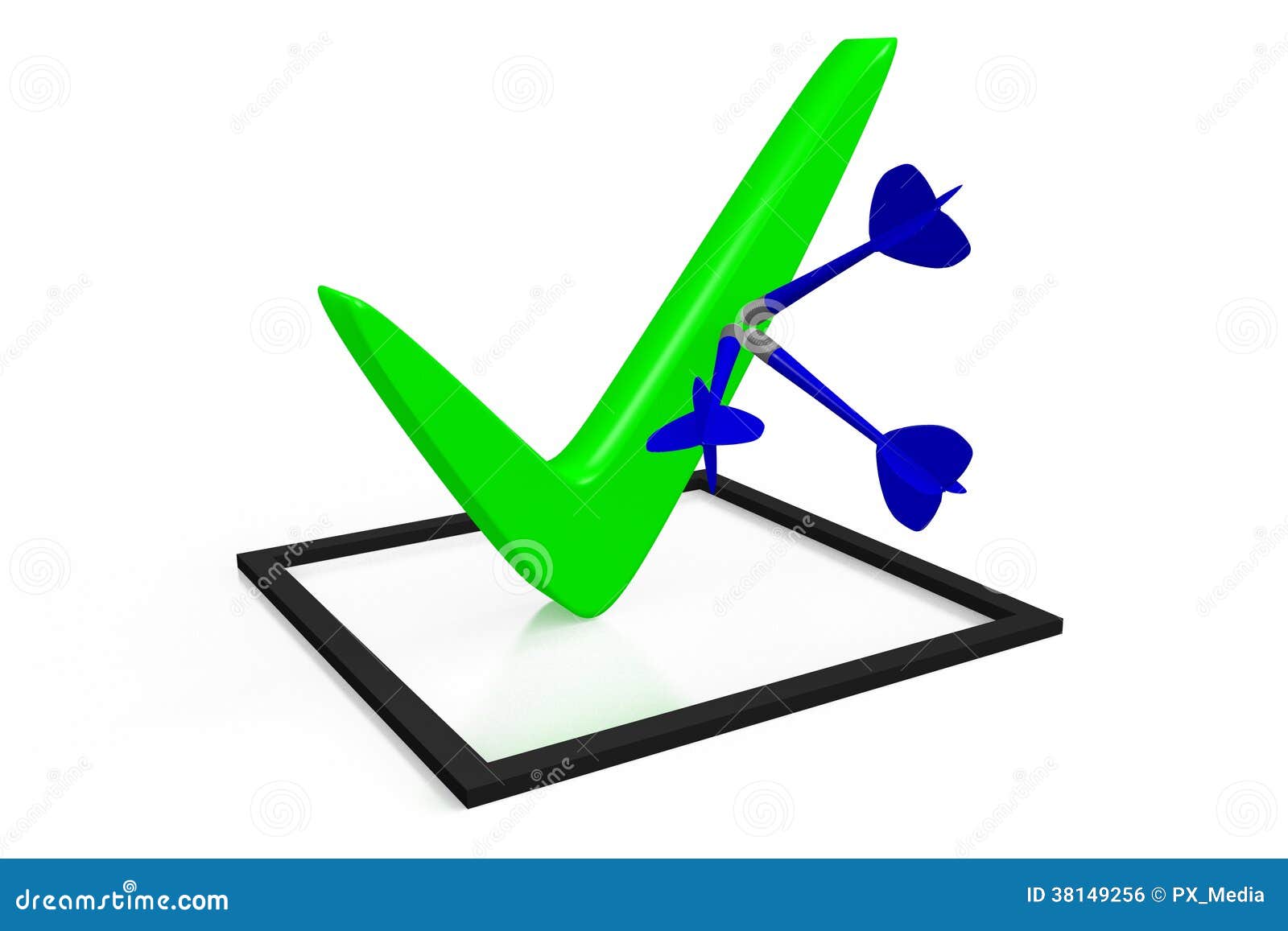 3d Graphics, Check Mark, Correct, Checklist, Green Stock Image ...