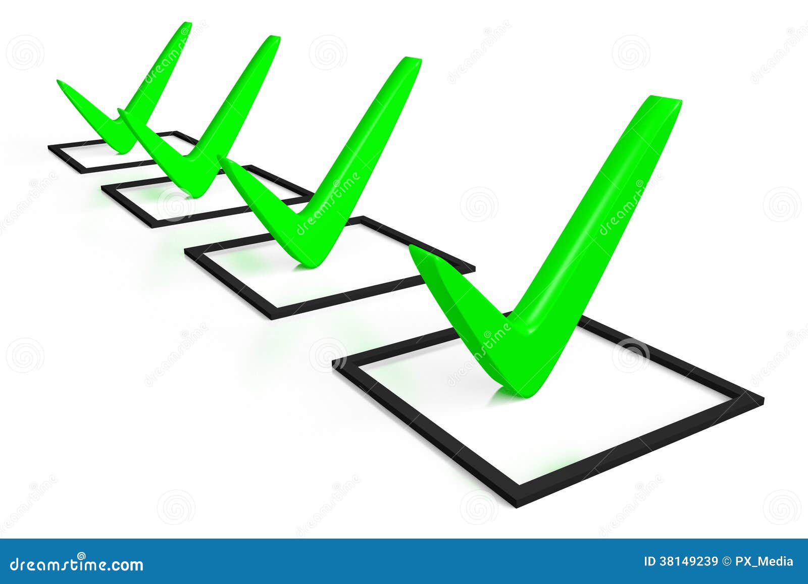 3d Graphics, Check Mark, Correct, Checklist, Green Stock Image ...
