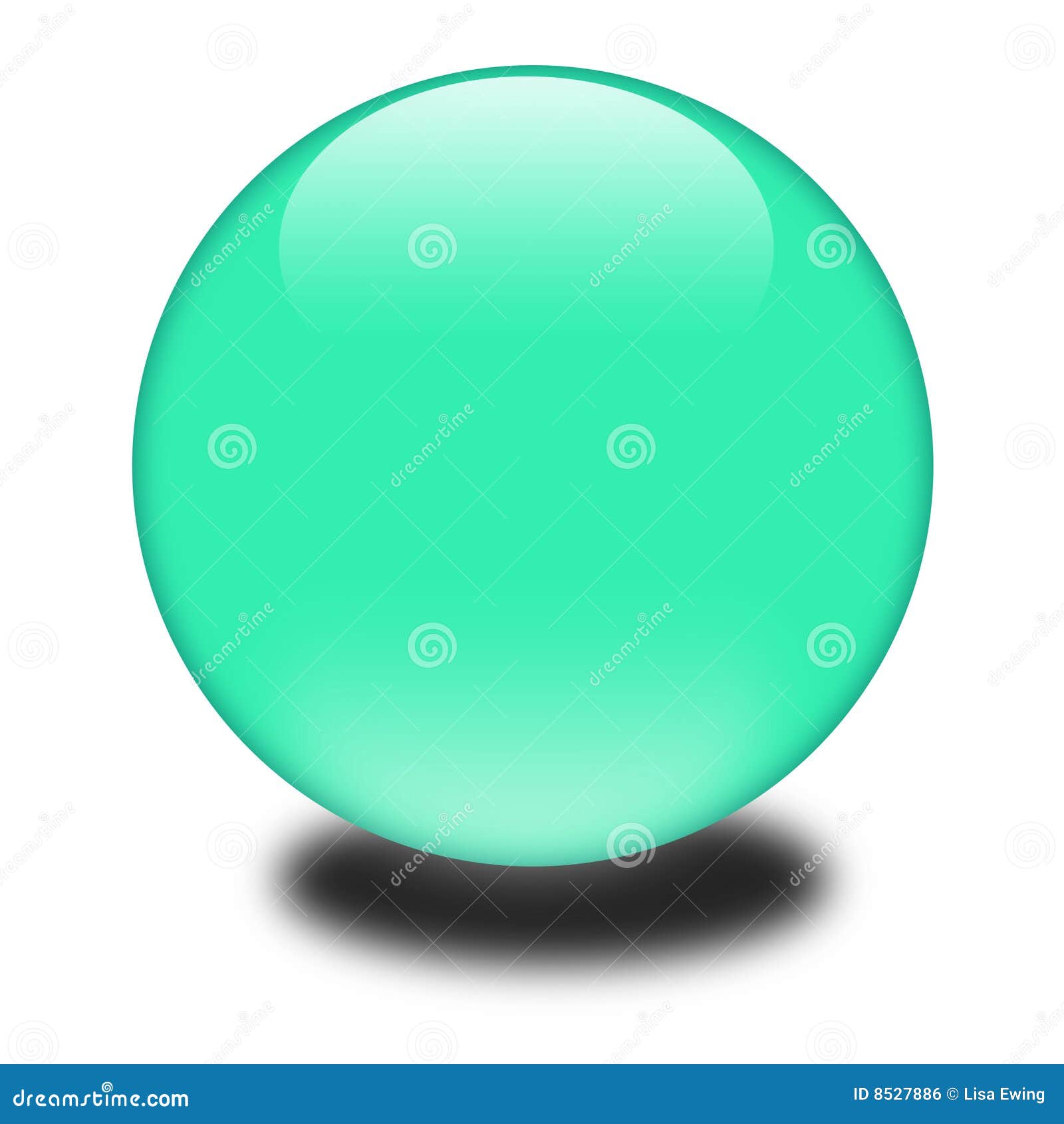 3d green sphere stock illustration. Illustration of circular - 8527886