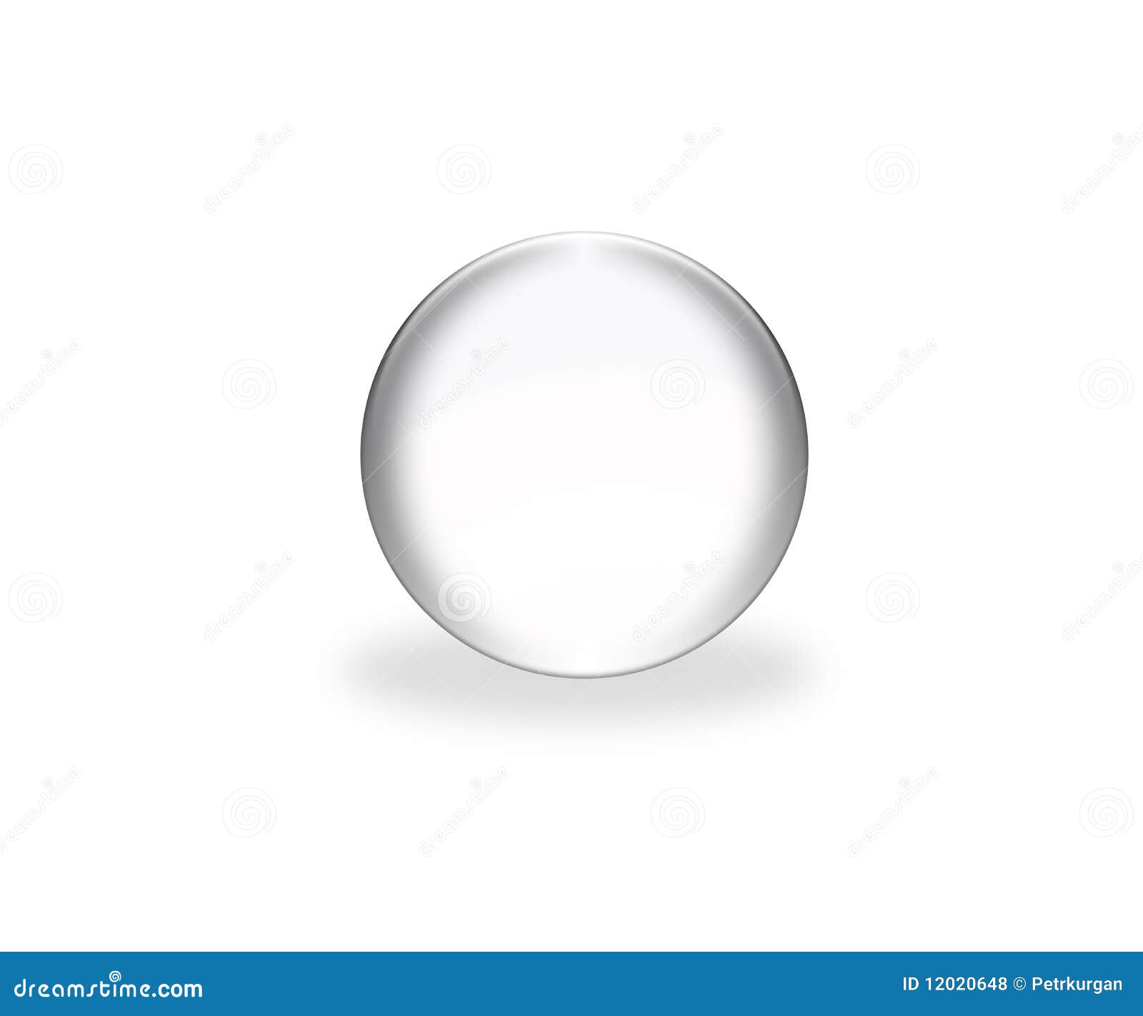 3d grey sphere stock illustration. Illustration of decoration - 12020648