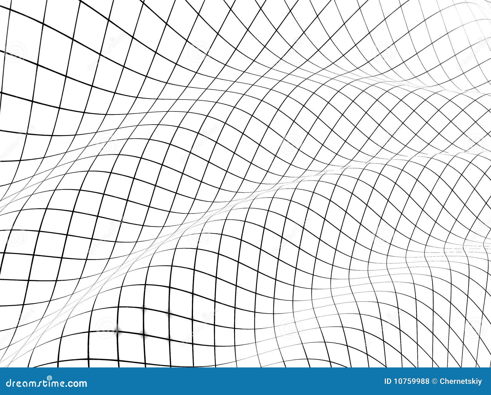 3D Grid Covered Curved Surface Stock Illustration - Illustration of ...