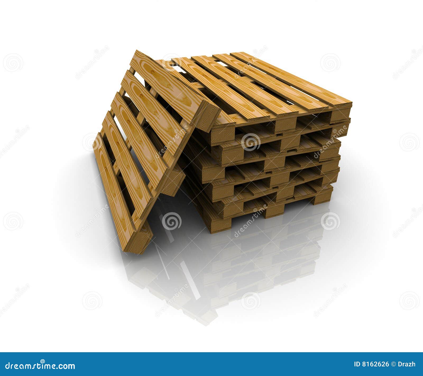 Pallets Composition Drawings Vector Illustration | CartoonDealer.com ...