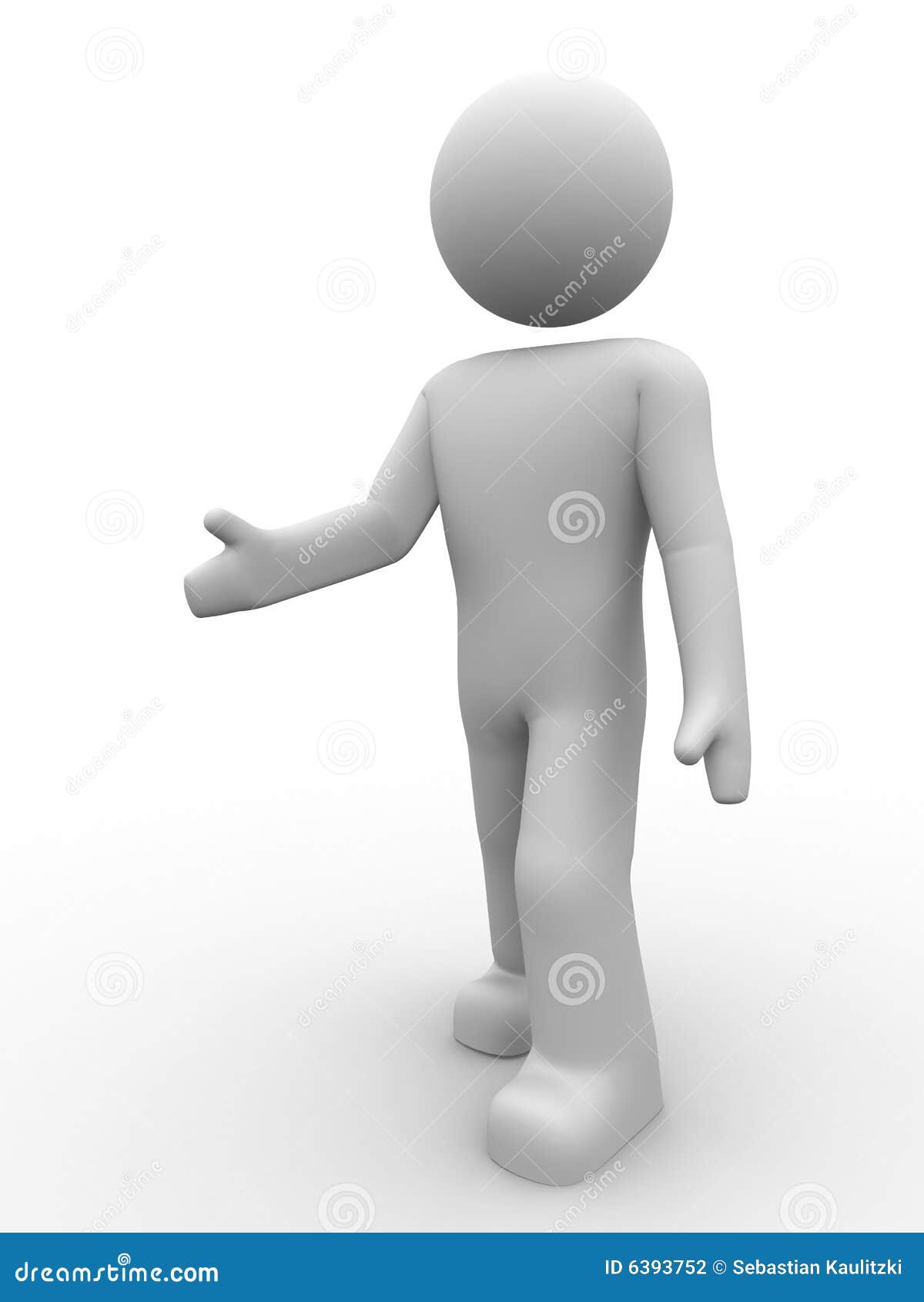 3d guy stock illustration. Illustration of humorous, design - 6393752