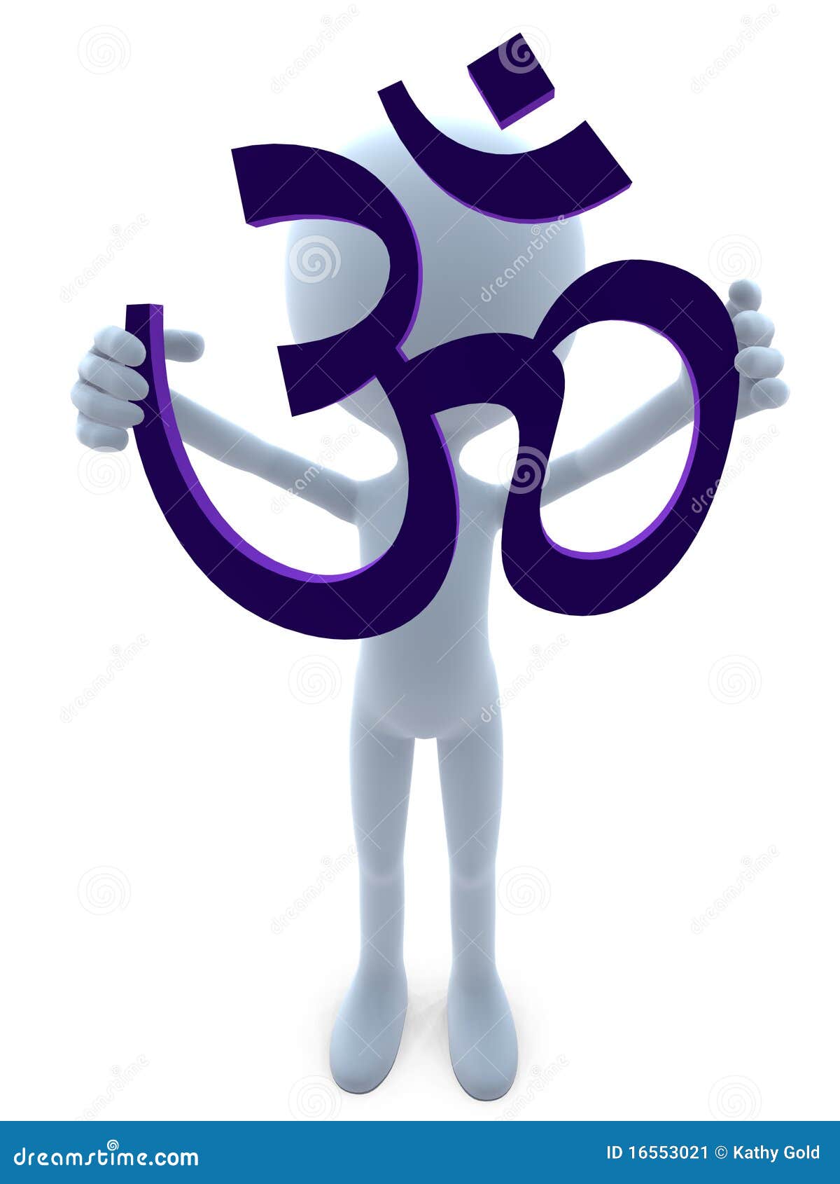 3D Guy With An Ohm stock illustration. Illustration of graphics - 16553021