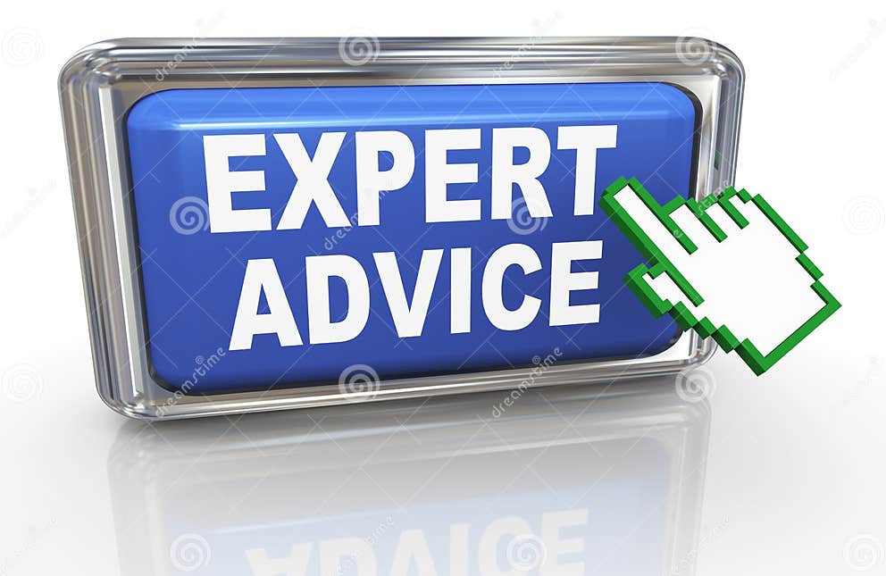 3d Hand Cursor Expert Advice Stock Illustration - Illustration of great ...