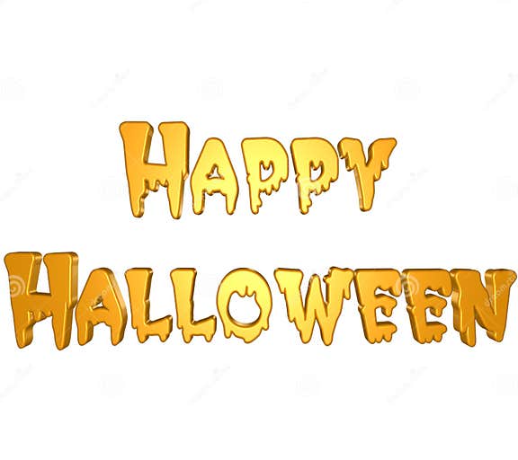 3D Happy Halloween stock illustration. Illustration of trick - 11160489