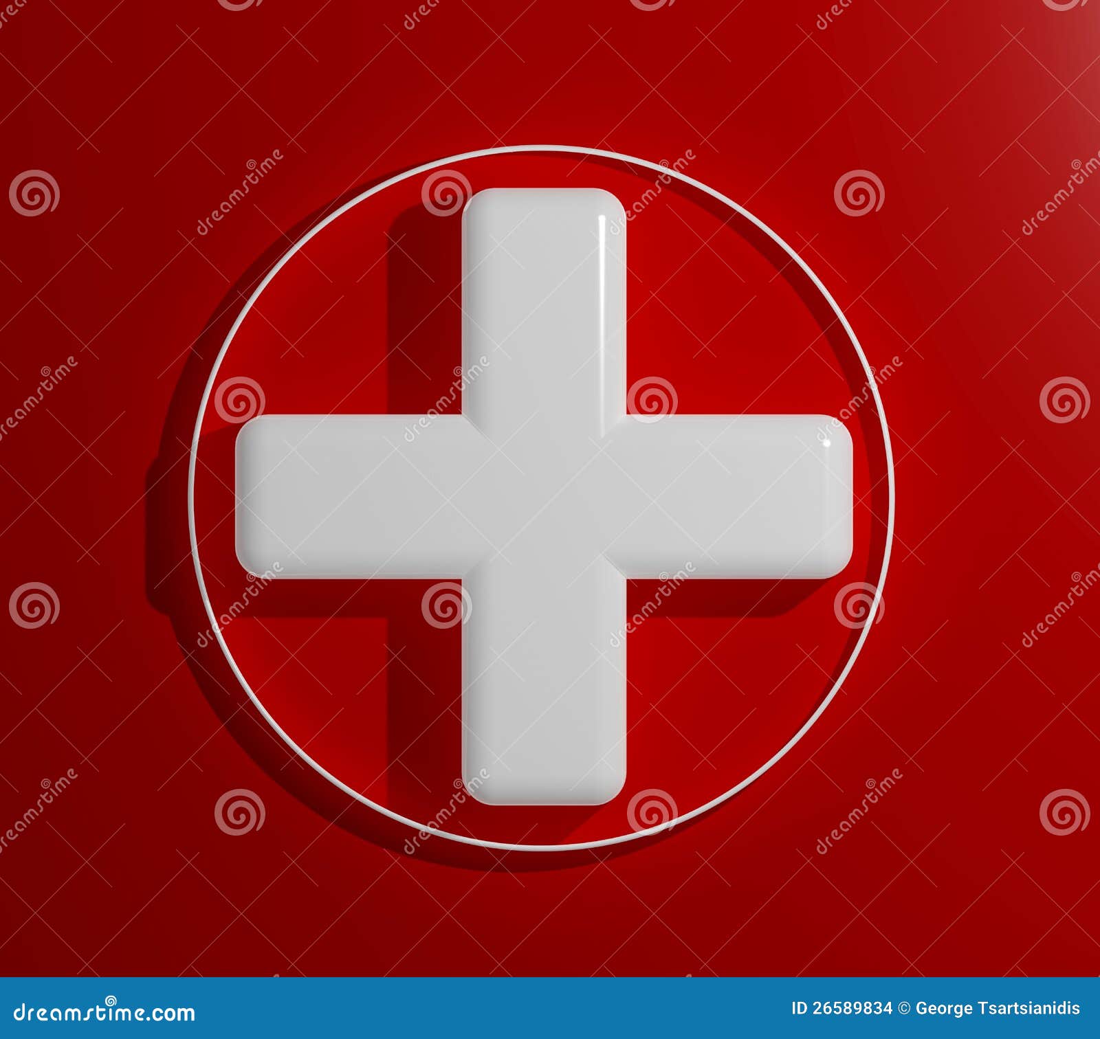 Red Cross Sign, No Sign, Wrong Symbol, Deny Or Unacceptable Icon On ...