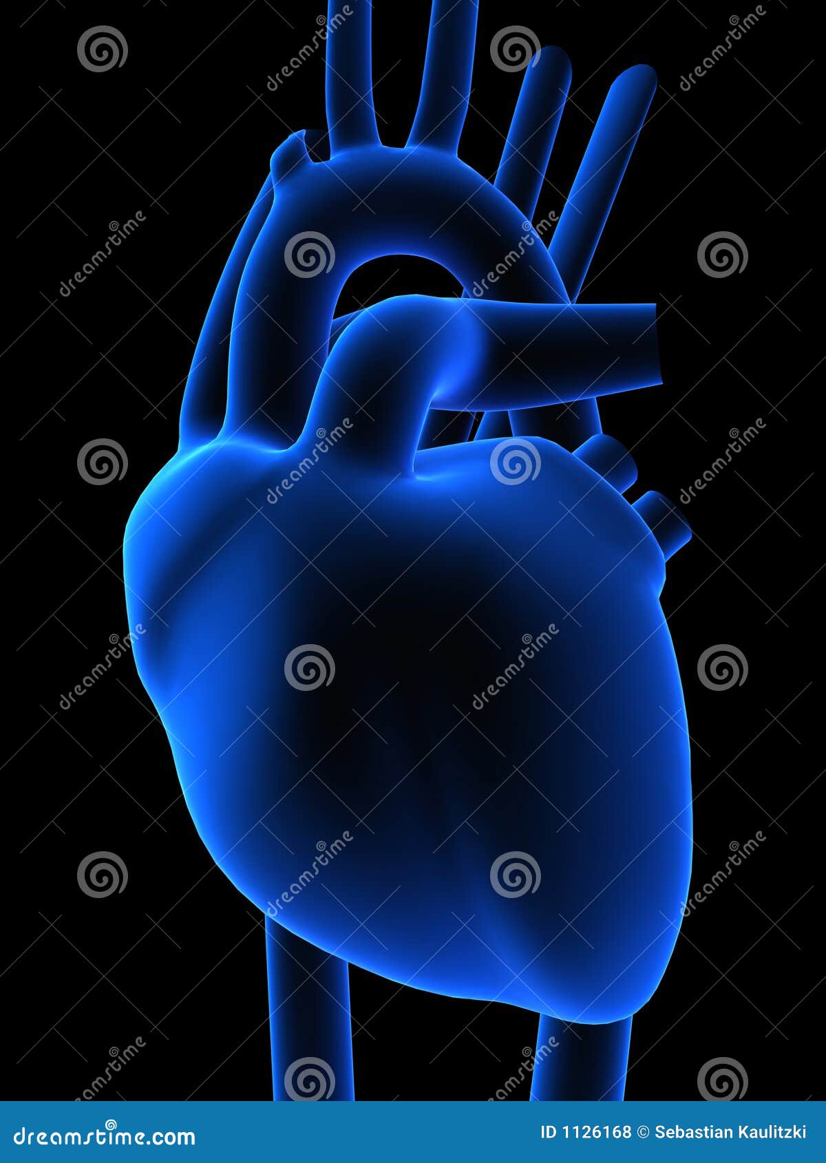 3d heart stock illustration. Illustration of healthcare - 1126168