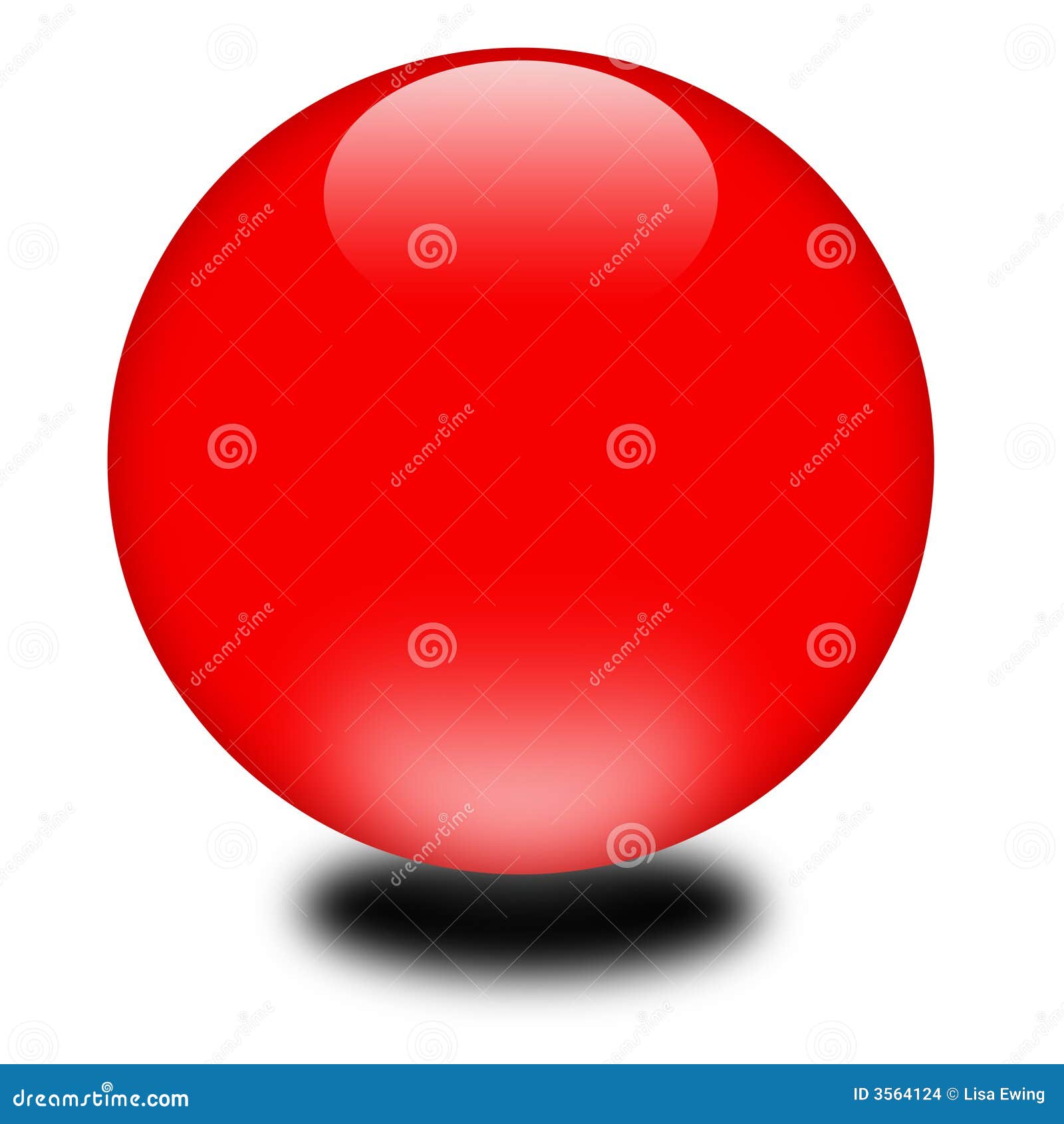 3d Holiday Red Sphere stock illustration. Illustration of shiny - 3564124