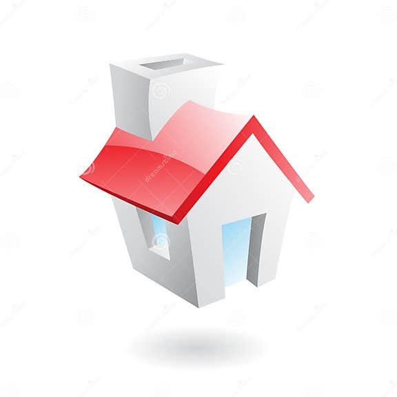 3d home stock vector. Illustration of property, architecture - 14977428