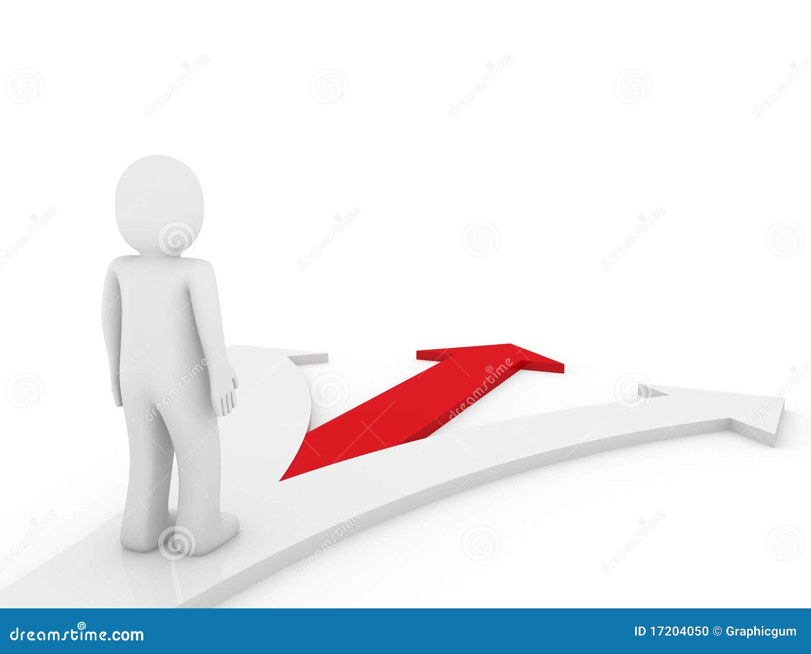 Human Arrow Direction Way Red Stock Illustrations – 672 Human Arrow ...