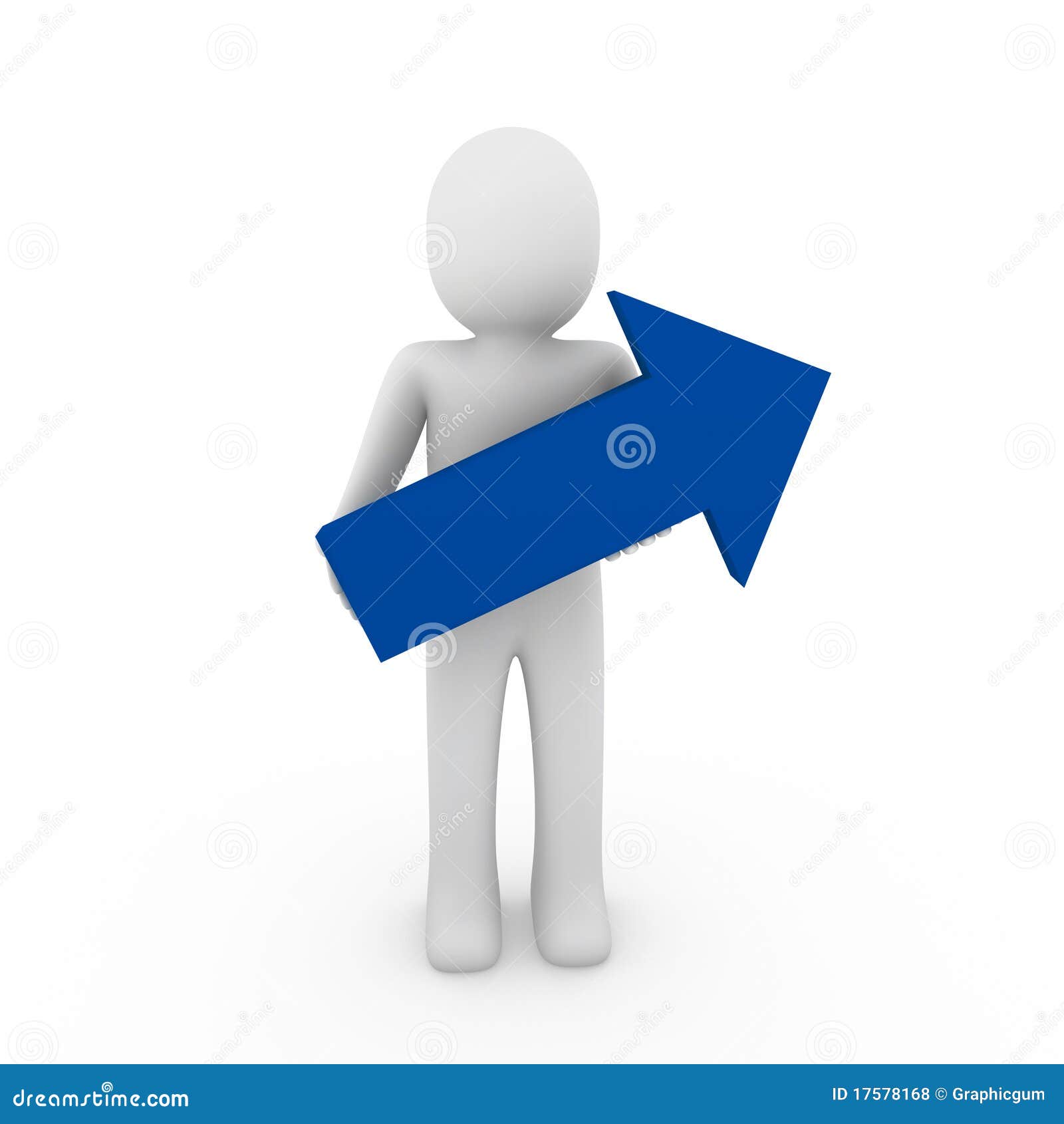 Human Arrow Stock Photo | CartoonDealer.com #4995324