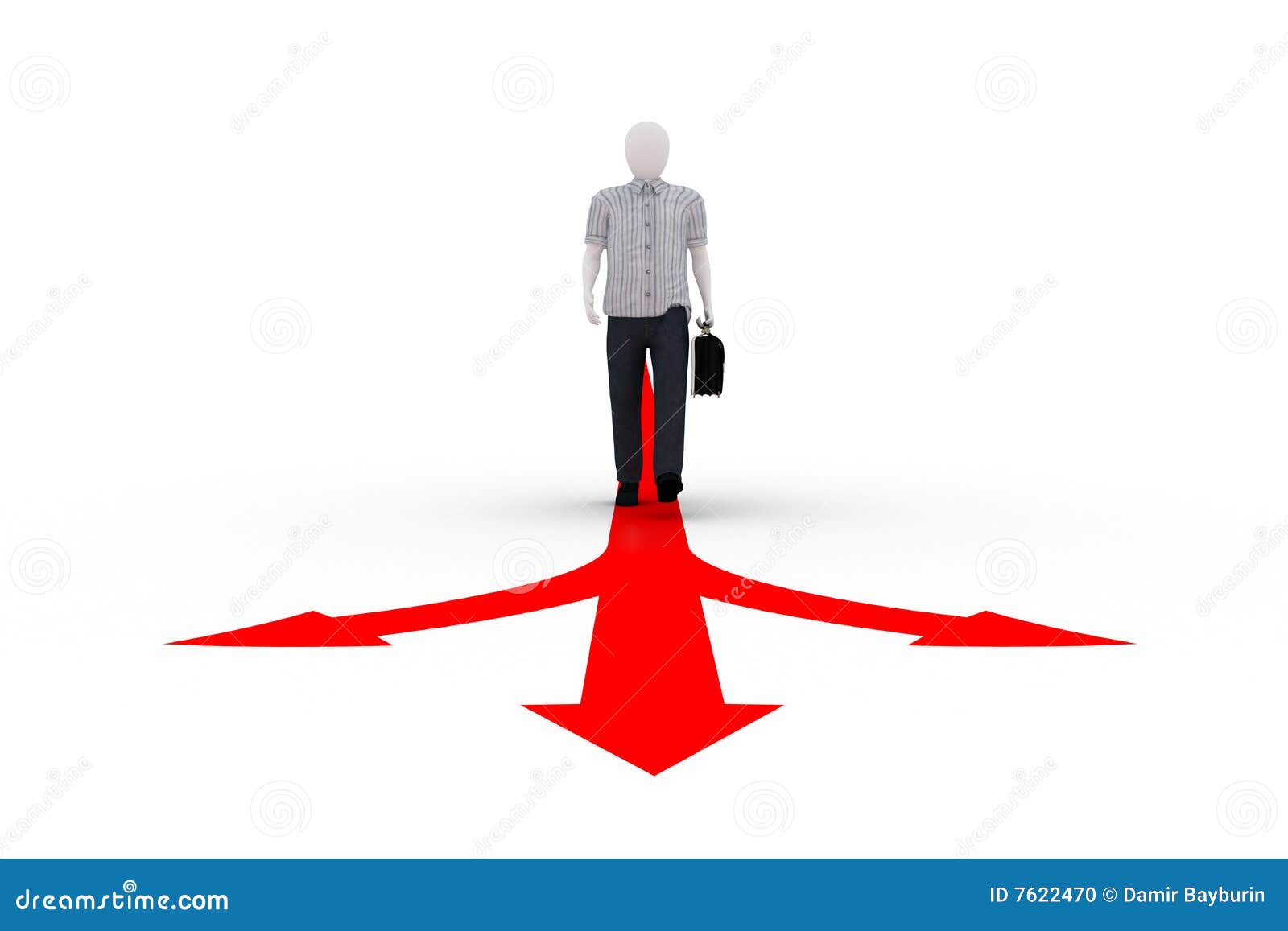 3d Human Facing To Choice Stock Illustrations – 2 3d Human Facing To ...