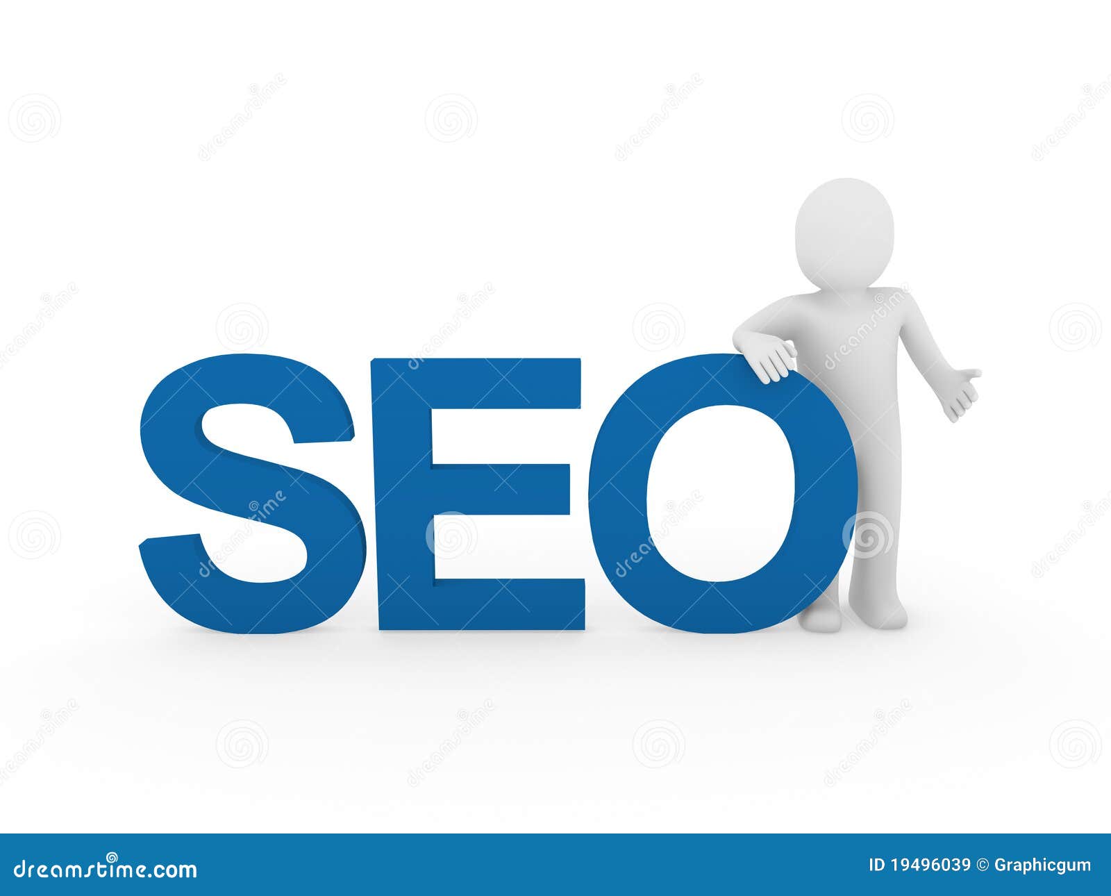 3d human men seo stock illustration. Illustration of blue - 19496039