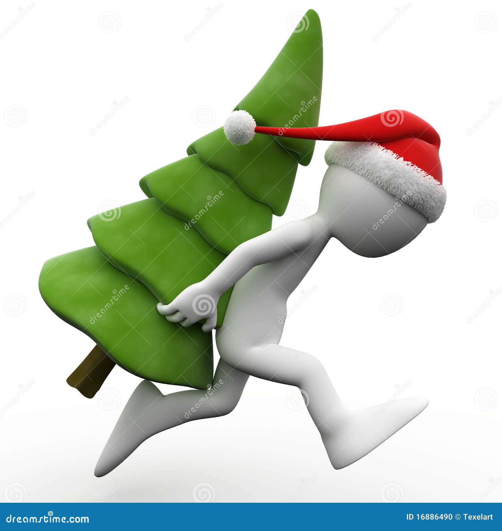 Running Christmas Tree Stock Illustrations – 898 Running Christmas Tree ...