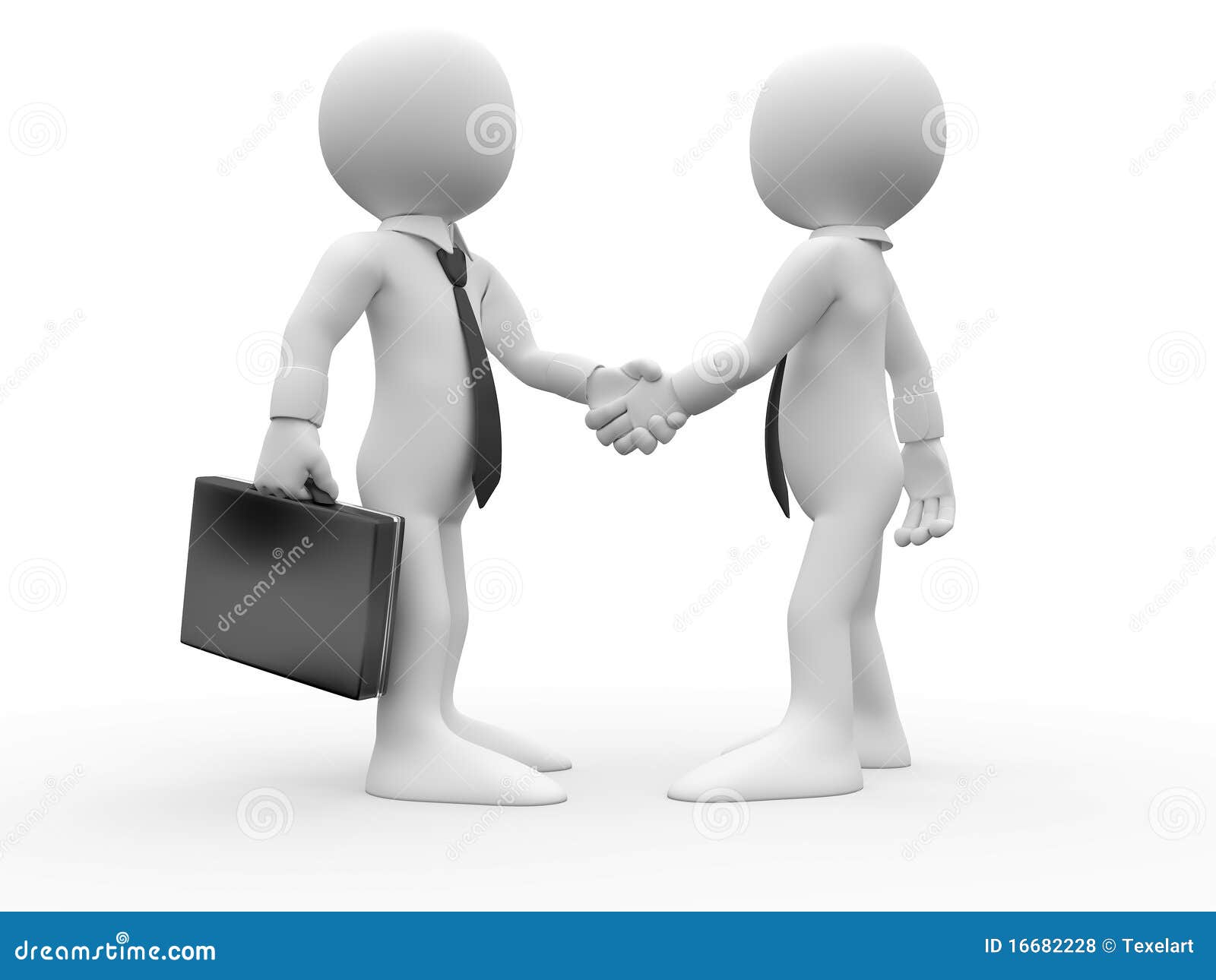 3D Human Shaking Hands With Murderous Intent Stock Image ...