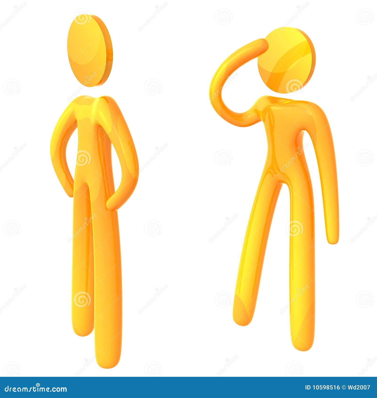 Icon Of A Saluting Serviceman Cartoon Vector | CartoonDealer.com #109720353