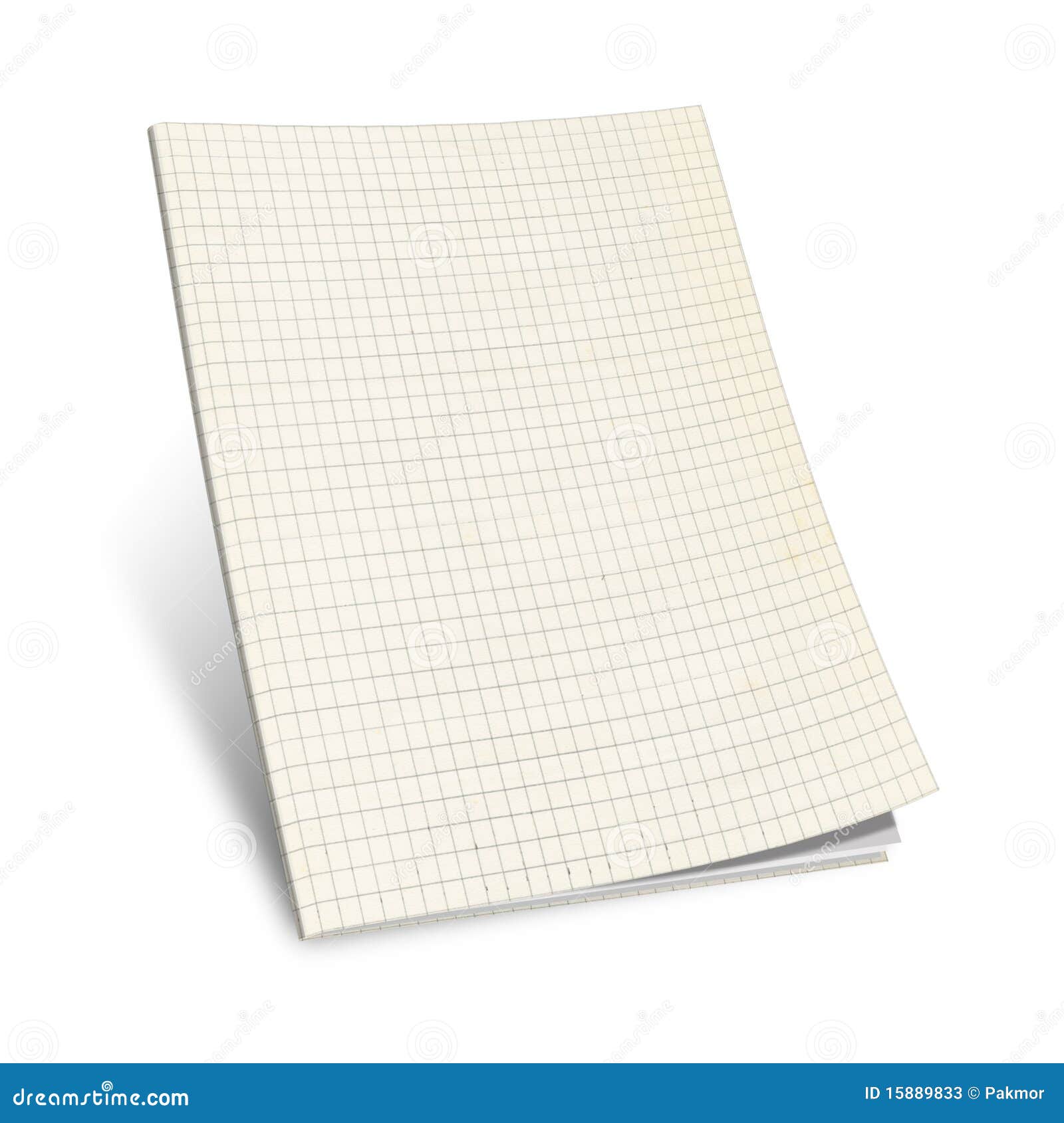 3D Illustration of Squared Notebook, Stock Illustration - Illustration ...