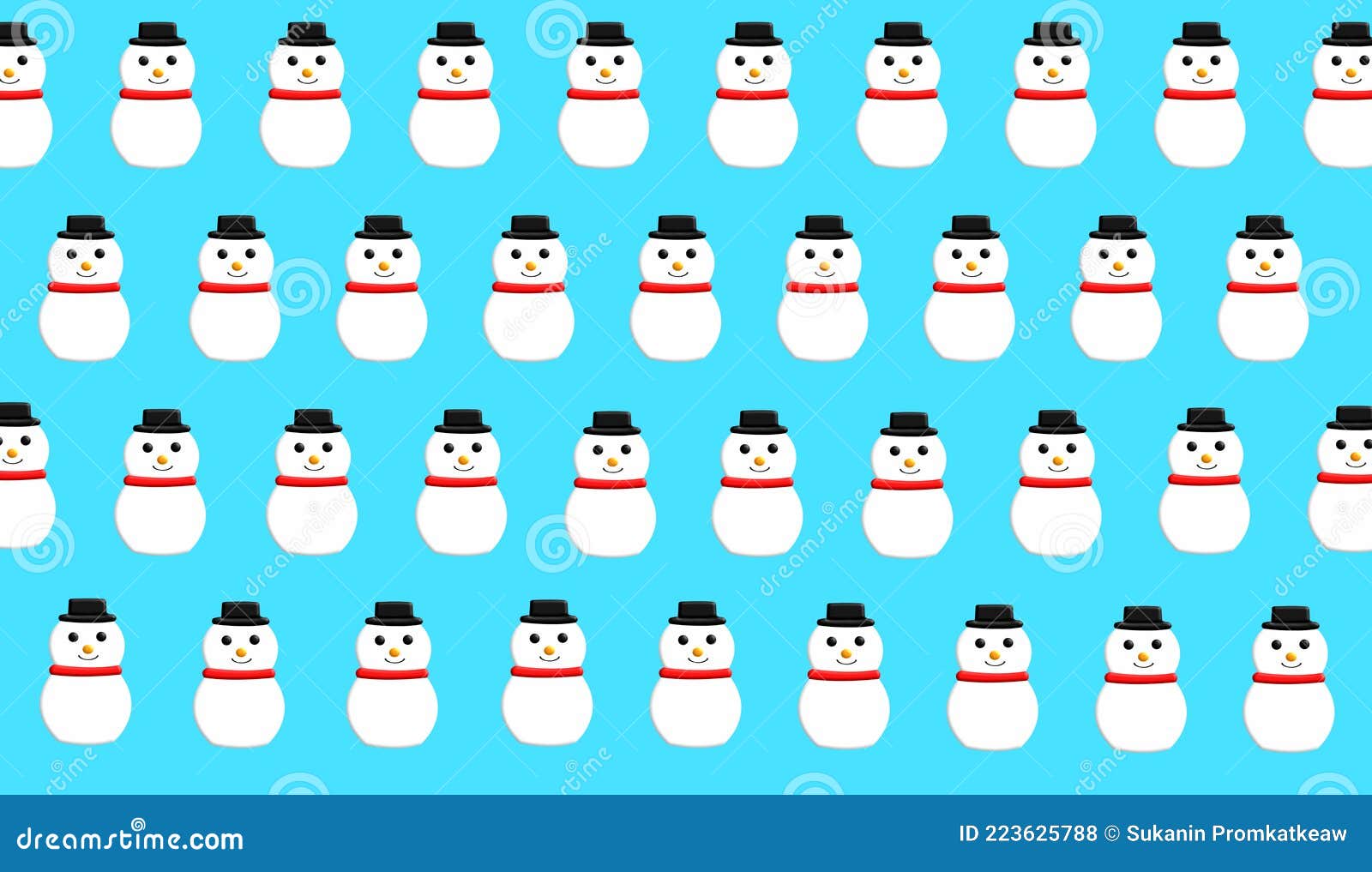 Several Snowmen Stock Illustrations – 6 Several Snowmen Stock ...