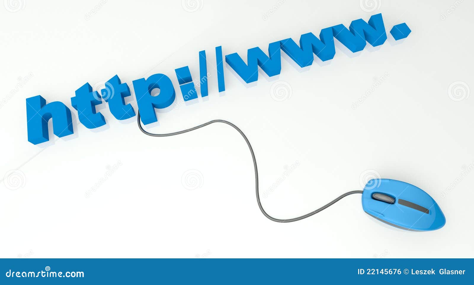 3d Internet Concept Illustration Stock Illustration - Illustration of ...