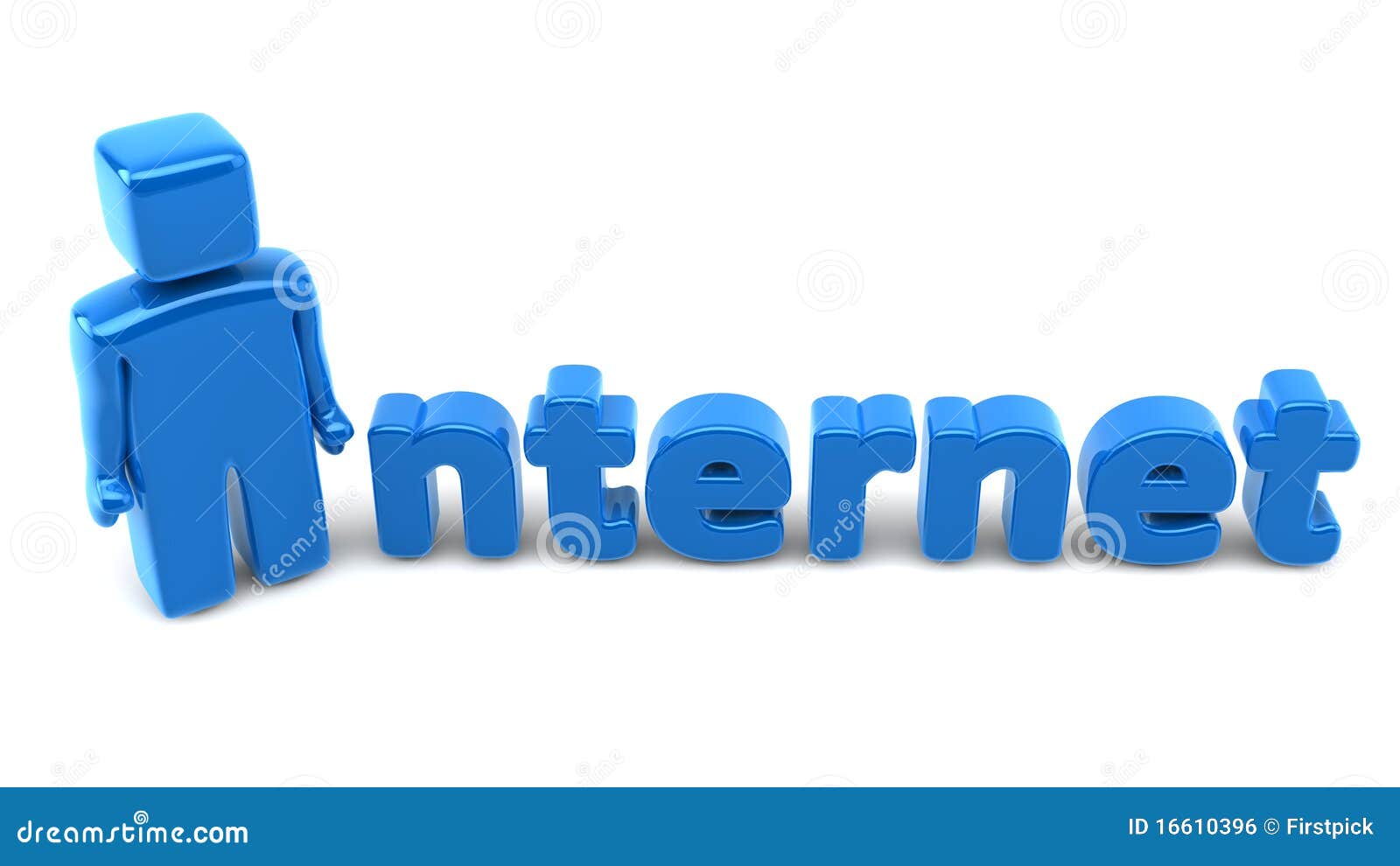 3D internet man stock illustration. Illustration of contact - 16610396