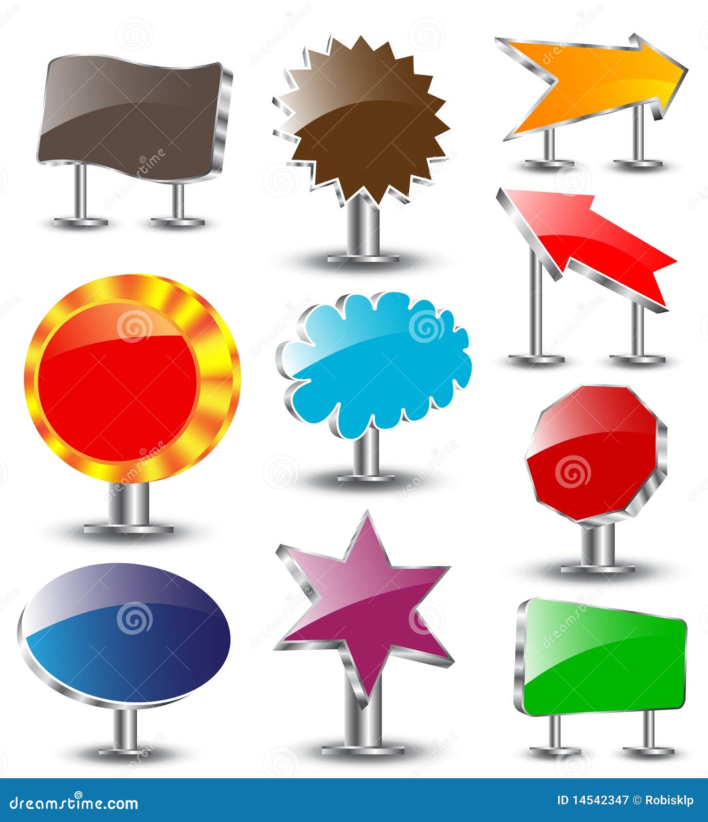 3d labels stock vector. Illustration of glossy, sale - 14542347