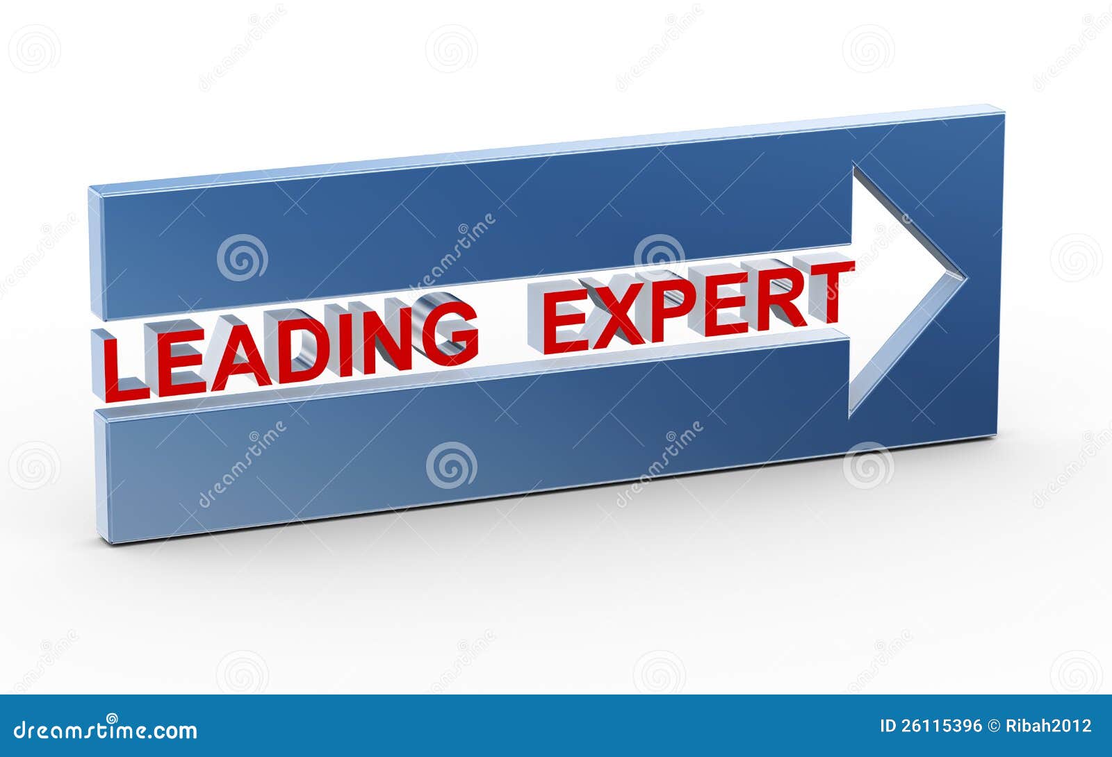 3d leading expert stock illustration. Illustration of market - 26115396